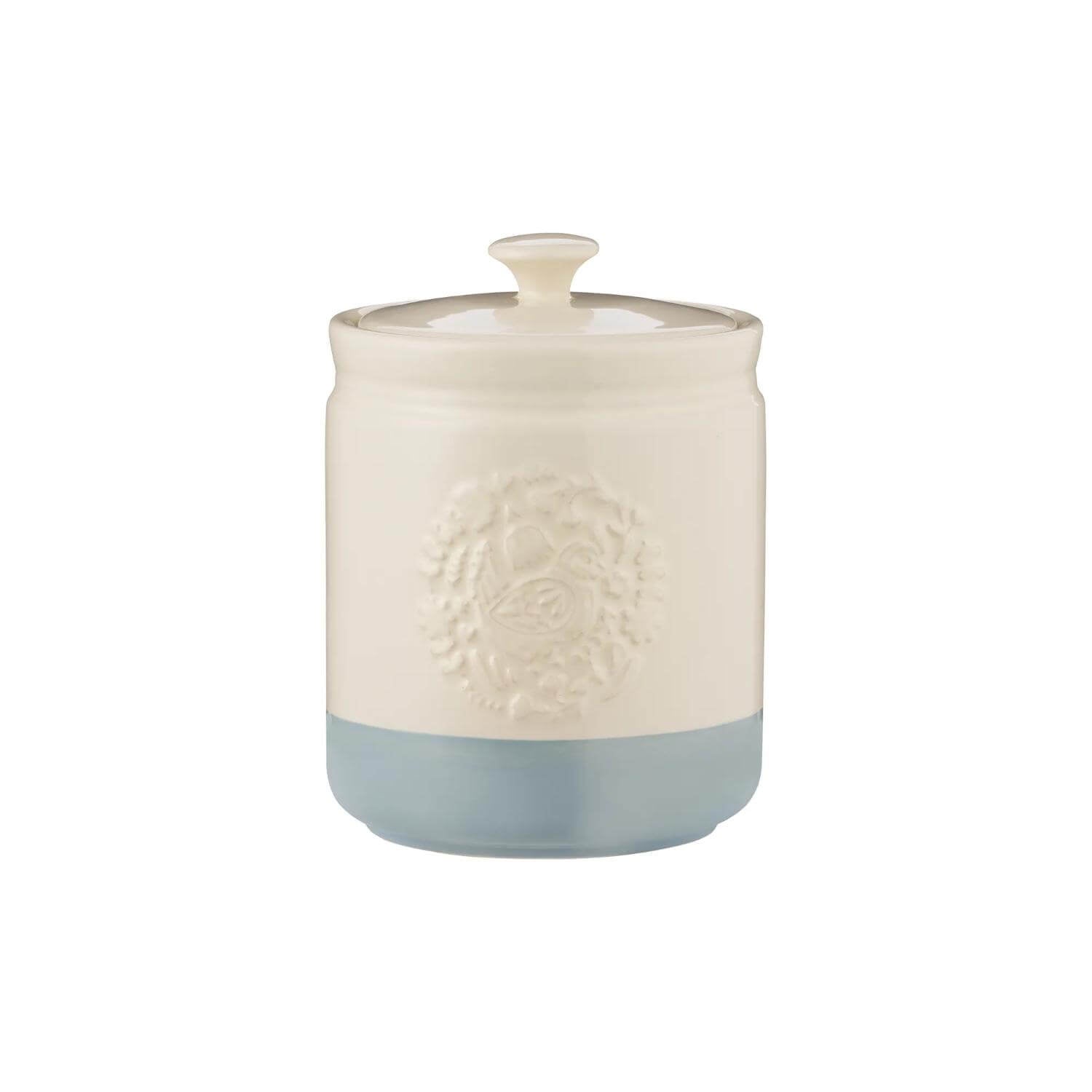 Buy Mason Cash | Stoneware Home To Roost Storage Jar - Cream & Blue ...