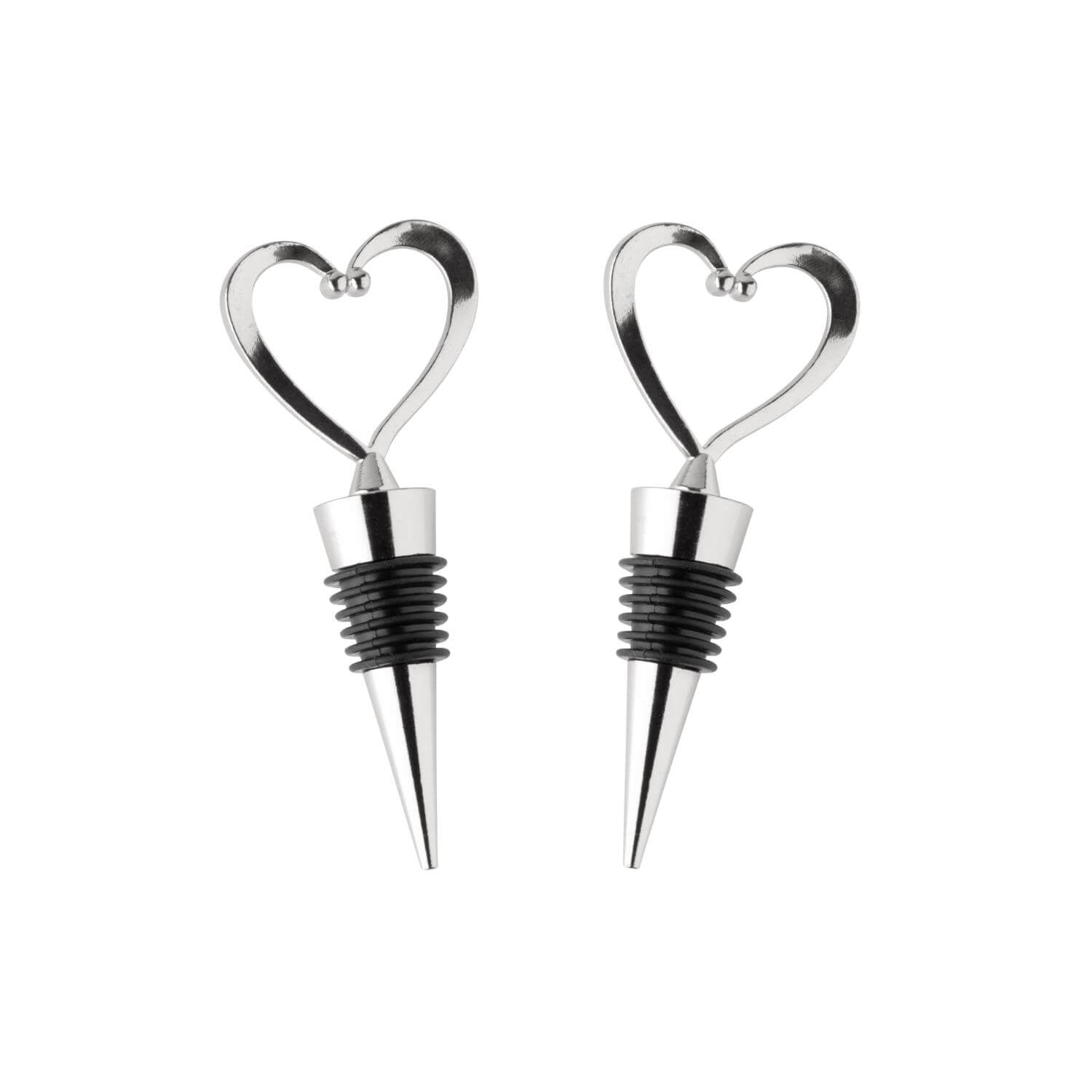 Buy Taylor's Eye Witness | Taproom Heart Silver 2 Bottle Stoppers – Potters Cookshop