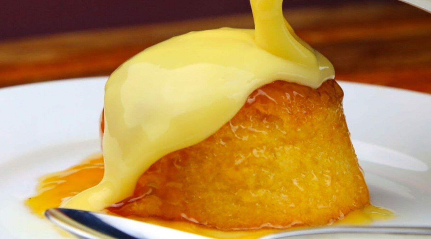 Easy Home Made Steamed Syrup Sponge | Recipe - Potters Cookshop