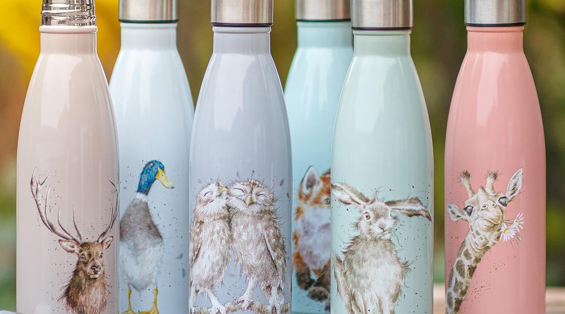 Wrendale Designs | Water Bottles by Hannah Dale – Potters Cookshop