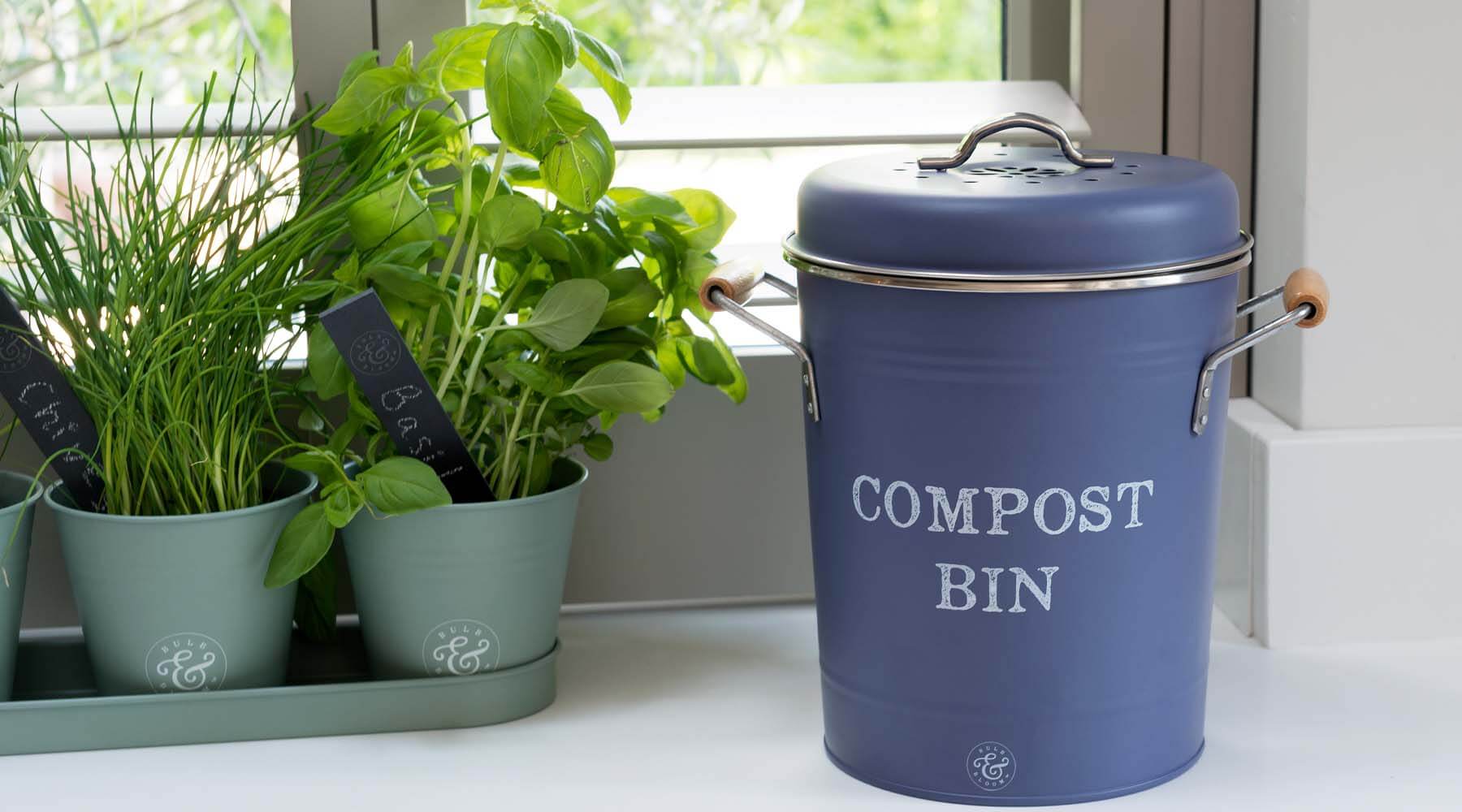 Compost Caddies & Caddy Liners | Potters Cookshop