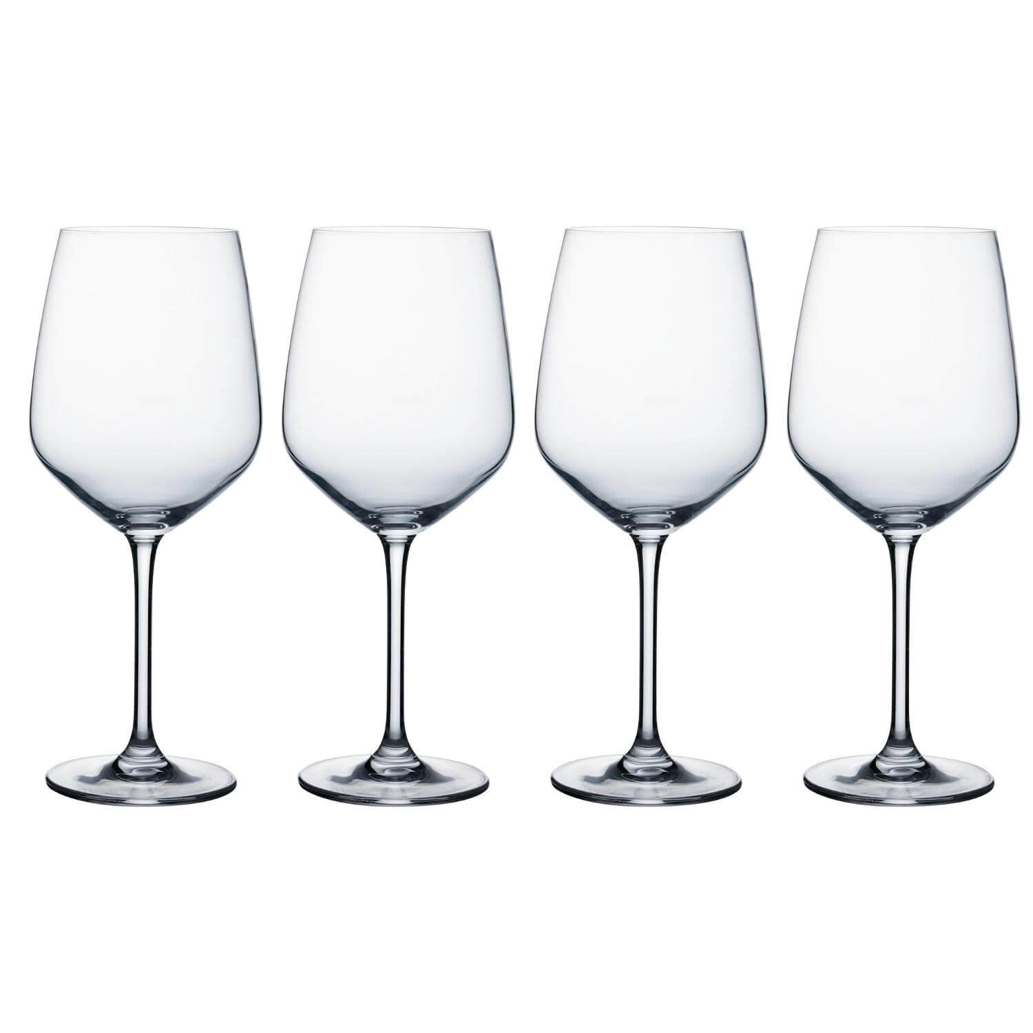 Buy Ravenhead | Kings Set of 4 63cl Crystal Red Wine Glasses – Potters ...