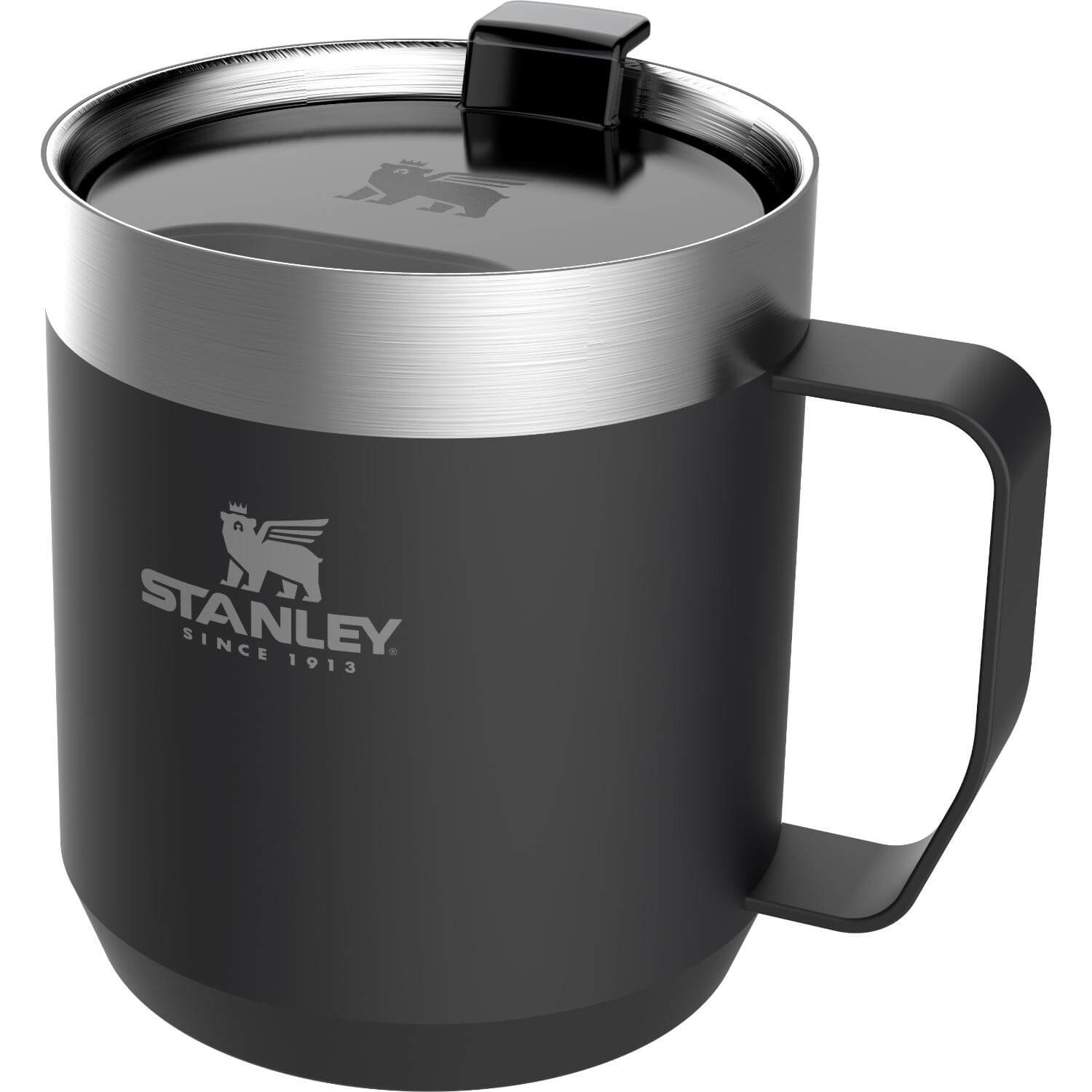 Buy Stanley | Legendary Classic 350ml Stay Hot Camp Mug - Black Pebble ...