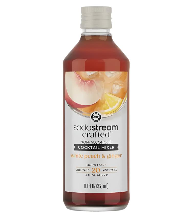 Buy Sodastream | Crafted 330ml Cocktail Mixer - Peach & Ginger – Potters Cookshop