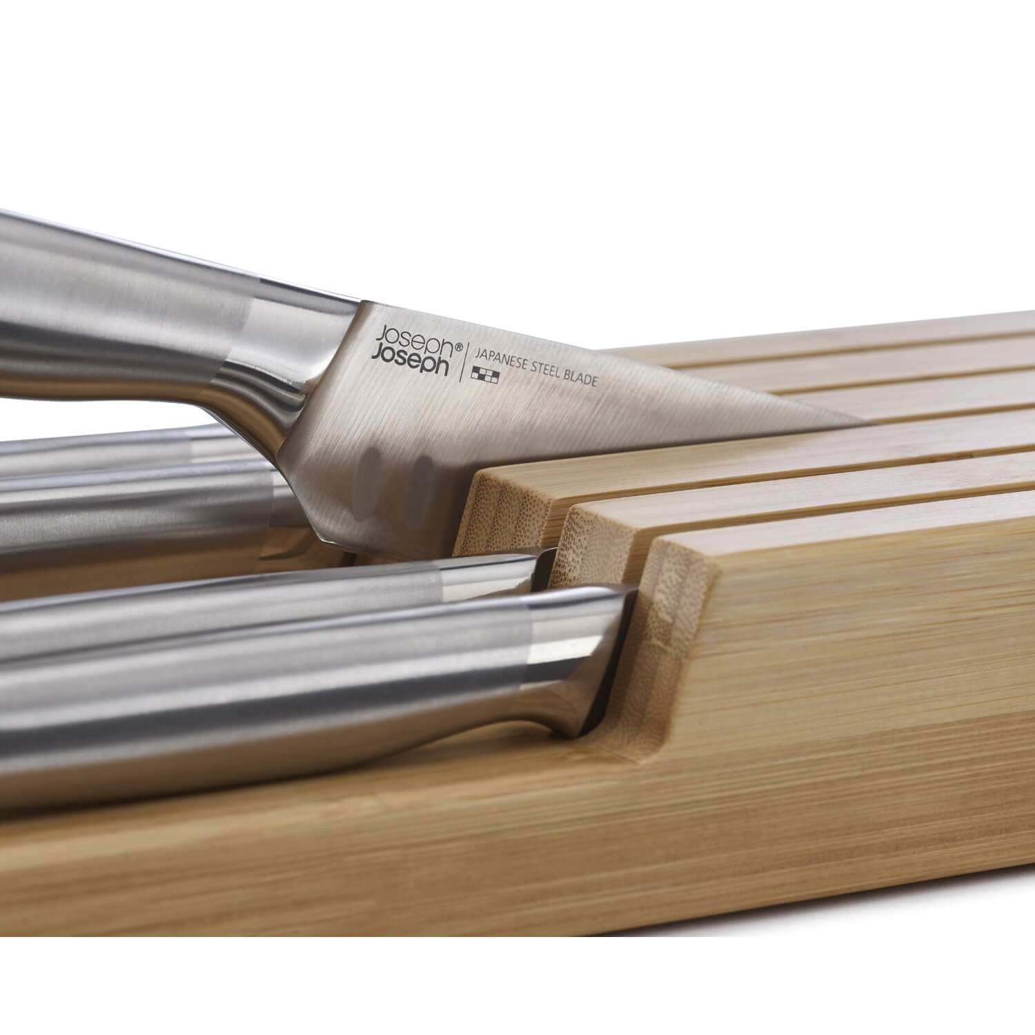 Buy Joseph Joseph | Elevate Steel 5-Piece Knife In-Drawer Tray Set ...