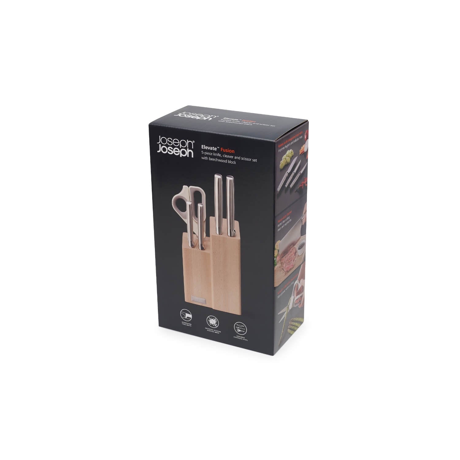 Buy Joseph Joseph | Elevate Fusion 5-Piece Knife & Scissor Set ...
