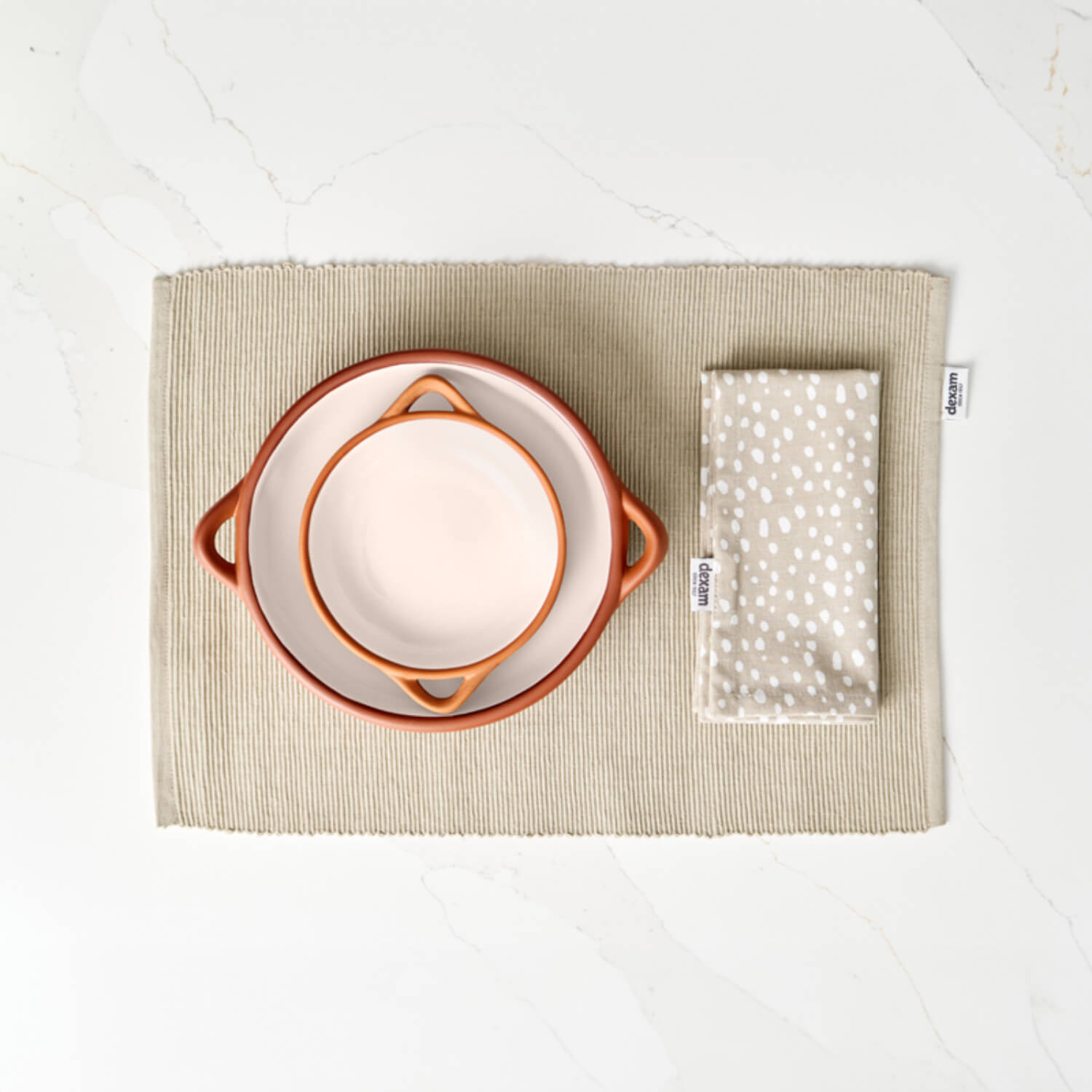 Buy Dexam | Sintra Large Glazed Terracotta Tapas Dish - Stone – Potters ...