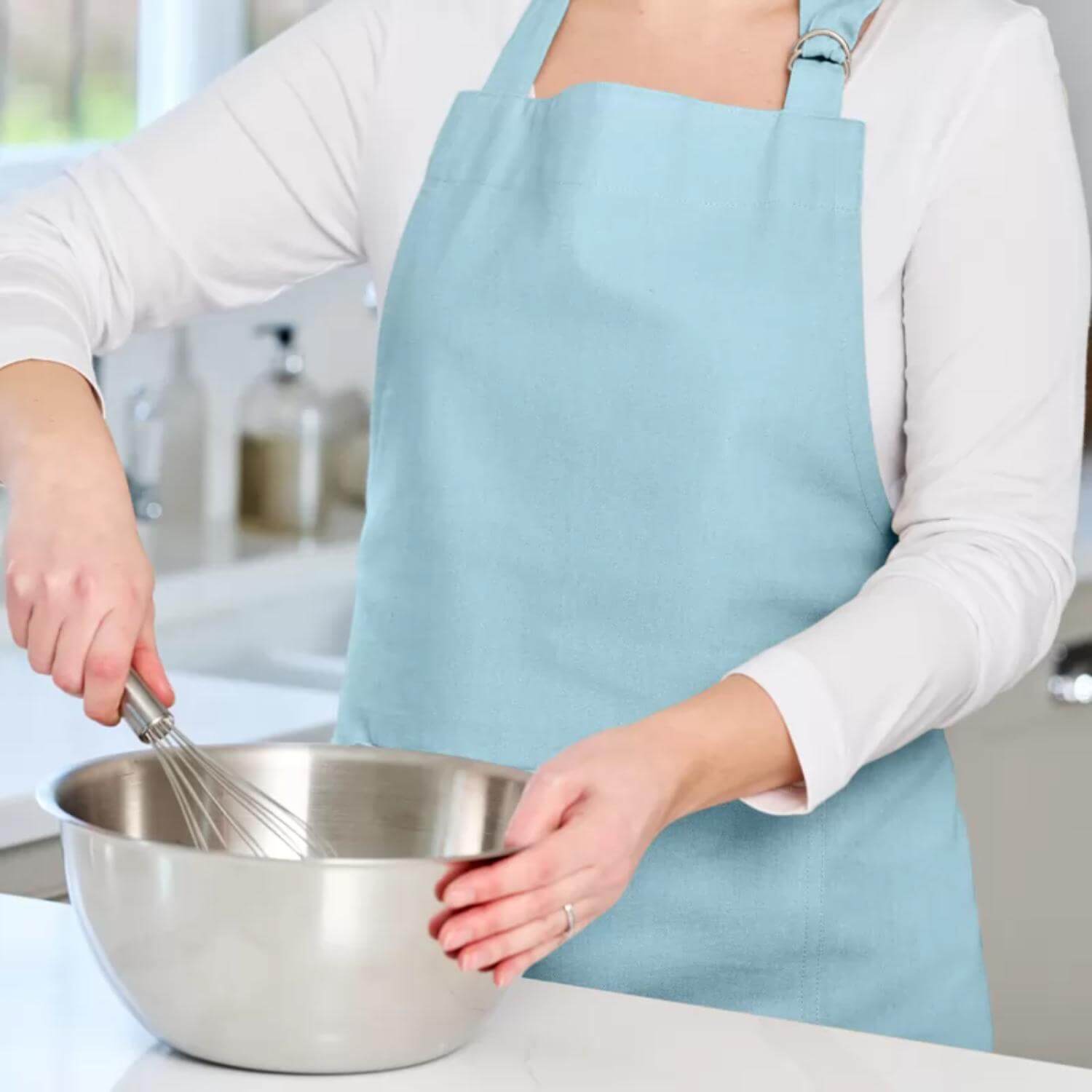 Buy Dexam | Love Colour Adult Cotton Apron - Duck Egg – Potters Cookshop