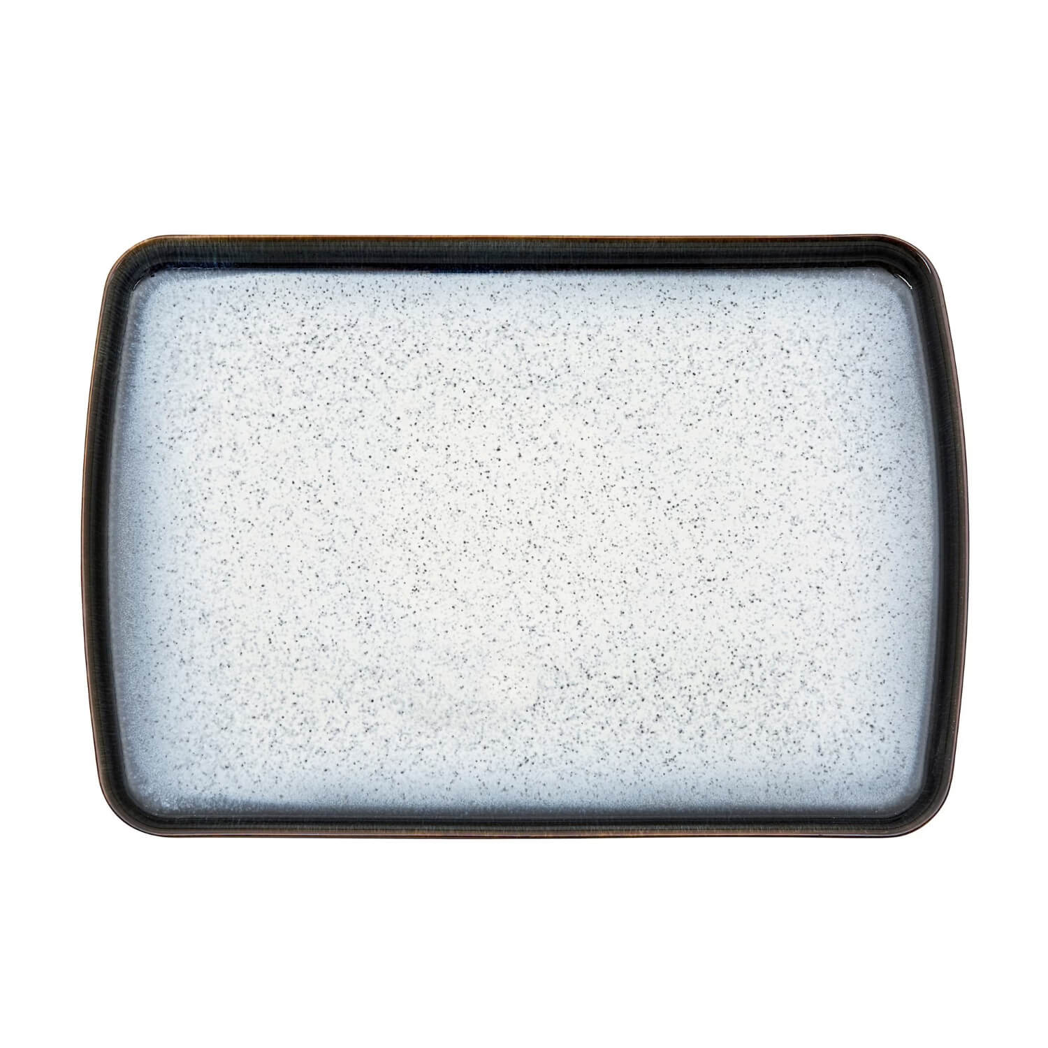 Buy Denby | Stoneware 37.5cm Large Rectangular Platter - Halo – Potters ...