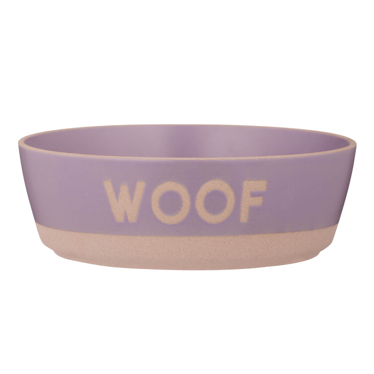 Buy Mason Cash | 20cm x 6.7cm Stoneware 'Woof' Dog Bowl – Potters Cookshop