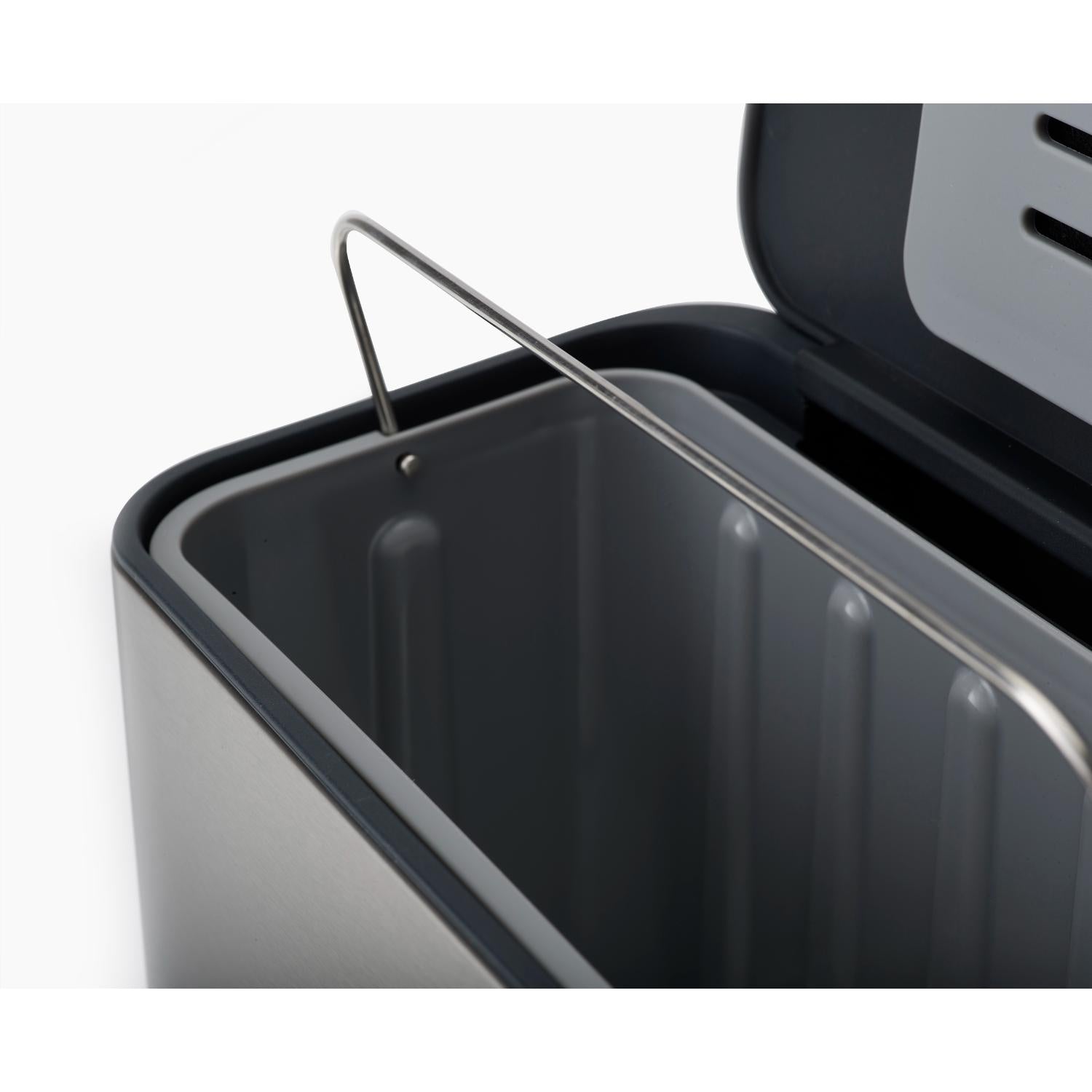 Buy Joseph Joseph | Collect 4-Litre Food Waste Caddy - Stainless Steel ...