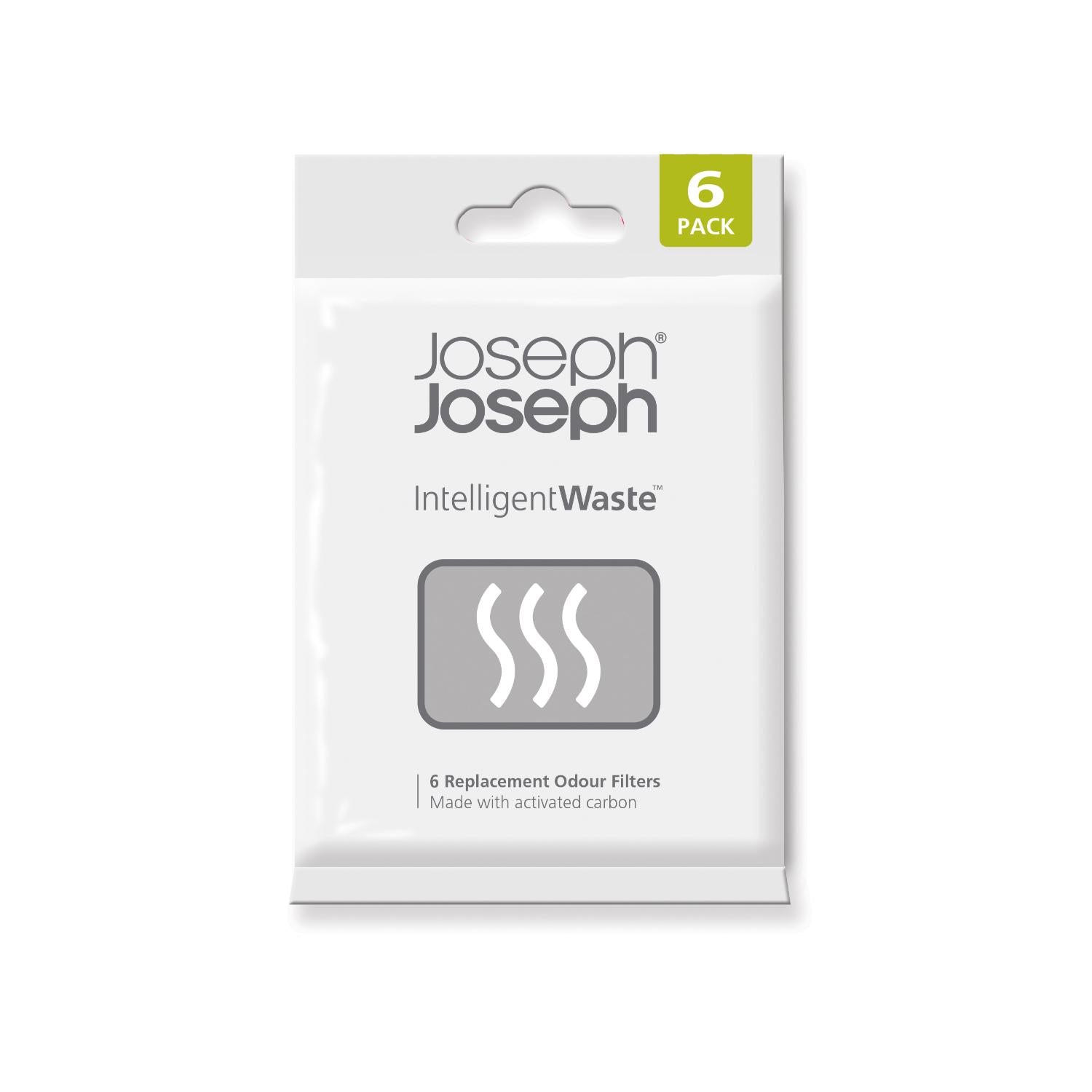 Buy Joseph Joseph | Replacement Odour Filters - Pack of 6 – Potters ...
