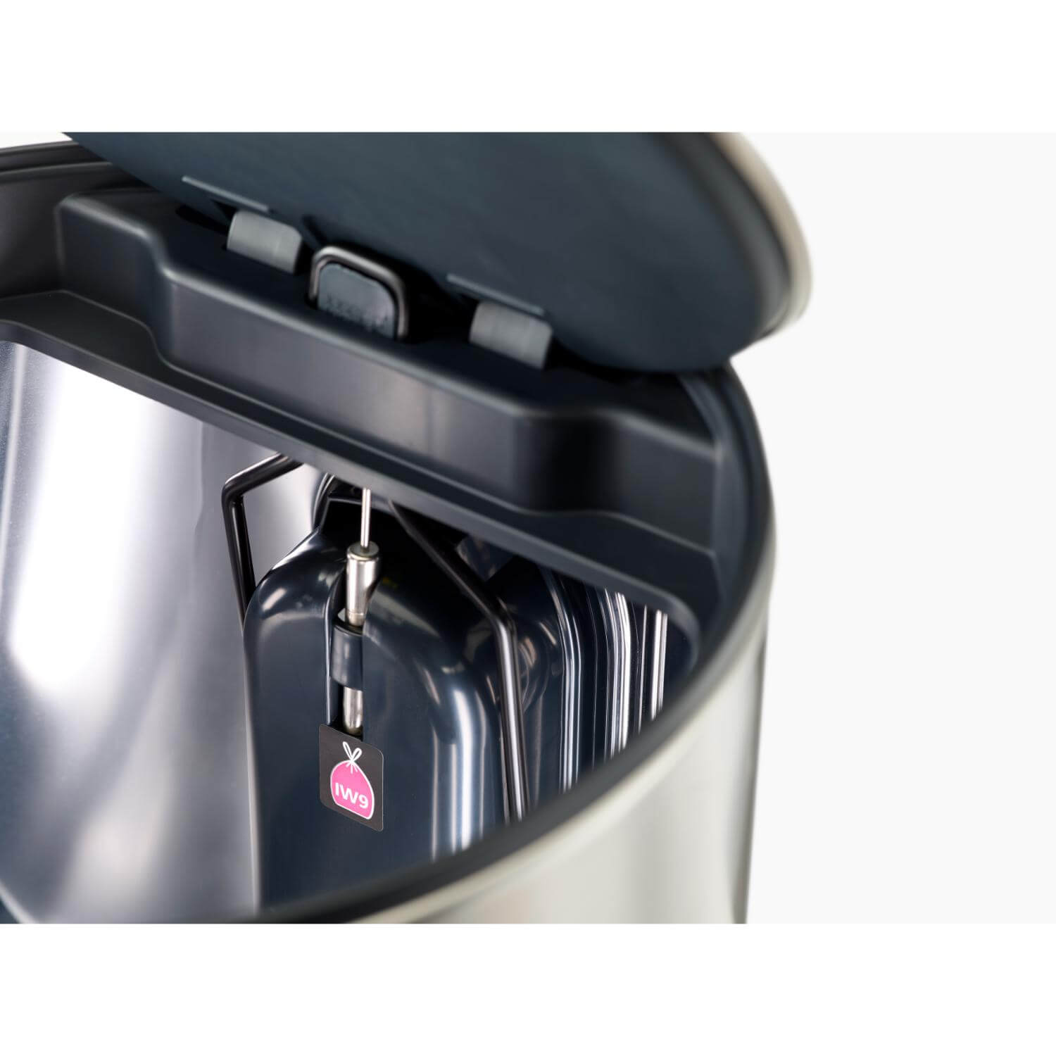 Buy Joseph Joseph | Arc 10 Litre Easy-Push Pedal Bin - Stainless Steel ...