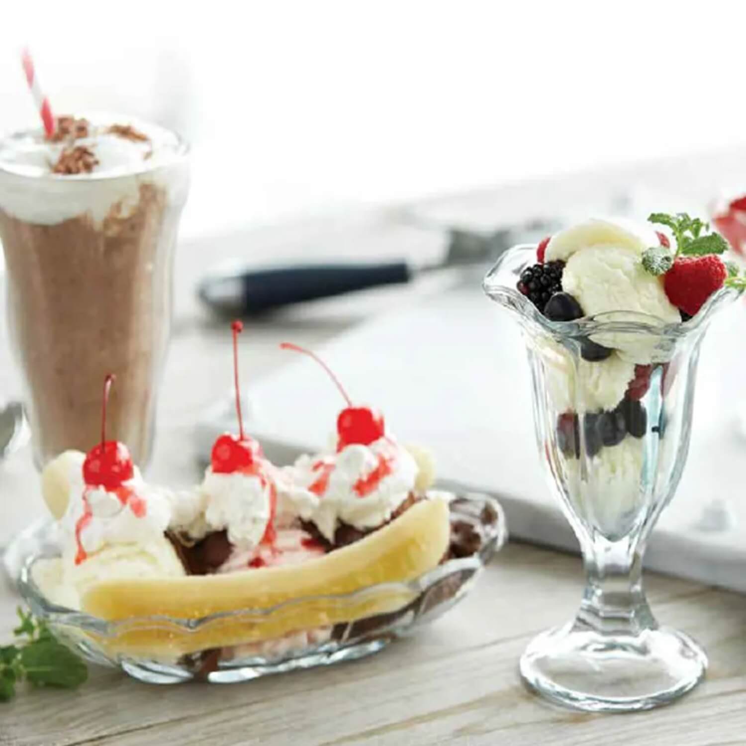 Buy Anchor Hocking | Knickerbocker Glory Glass – Potters Cookshop