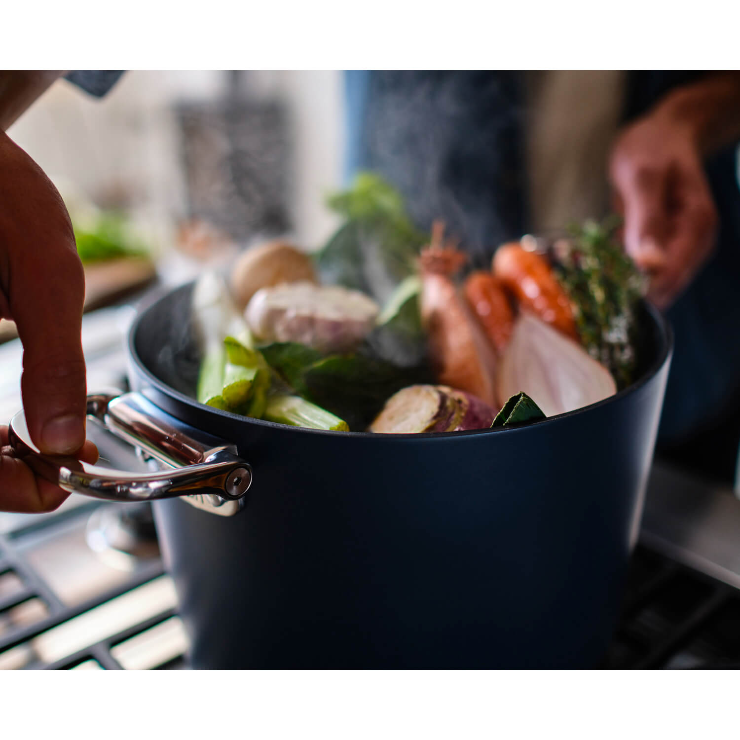 Buy Joseph Joseph | Space Folding Handle 3-Piece Cookware Set - Blue ...