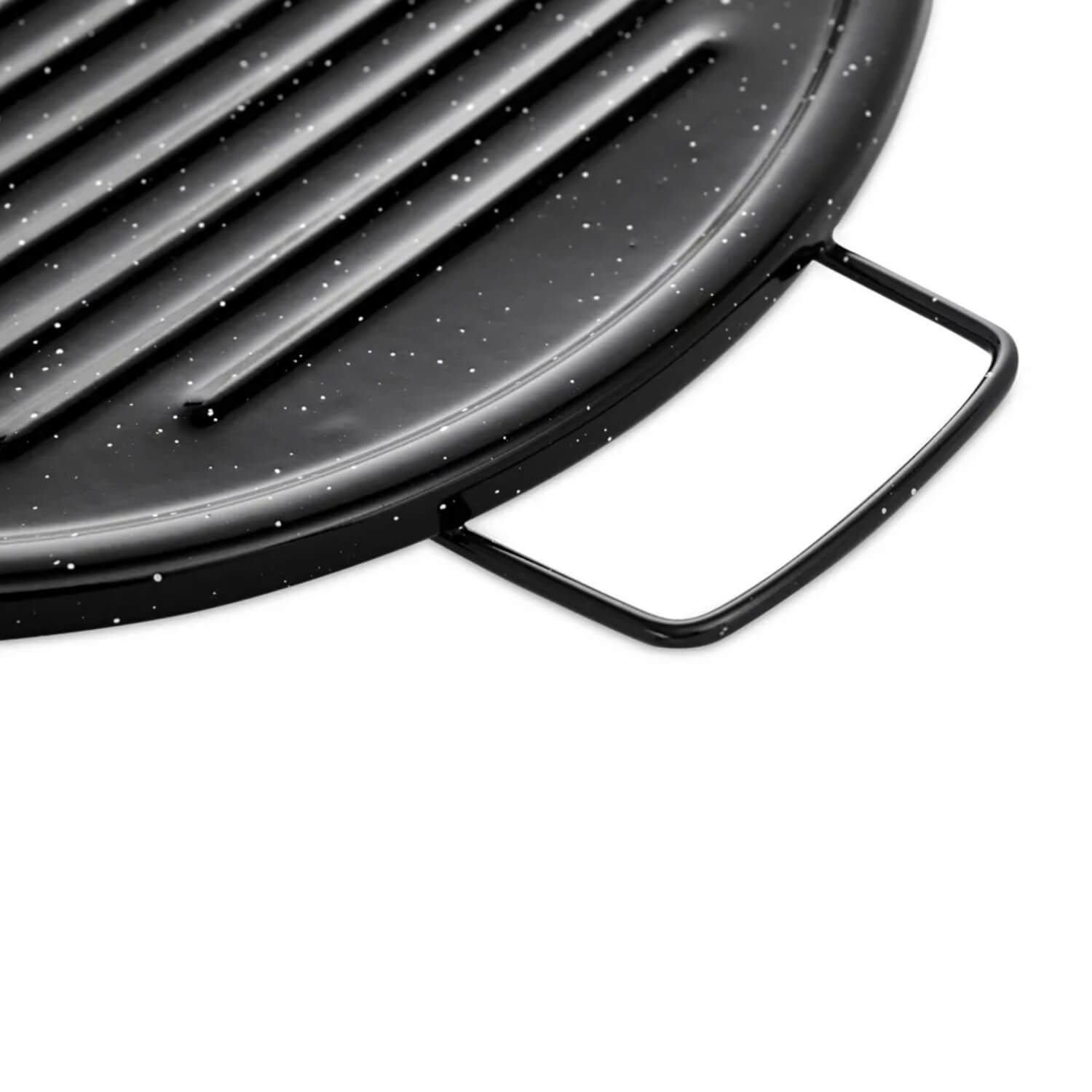Buy Vaello | Non-stick Enamel Coated Ridged Grill Pan - 36cm – Potters ...