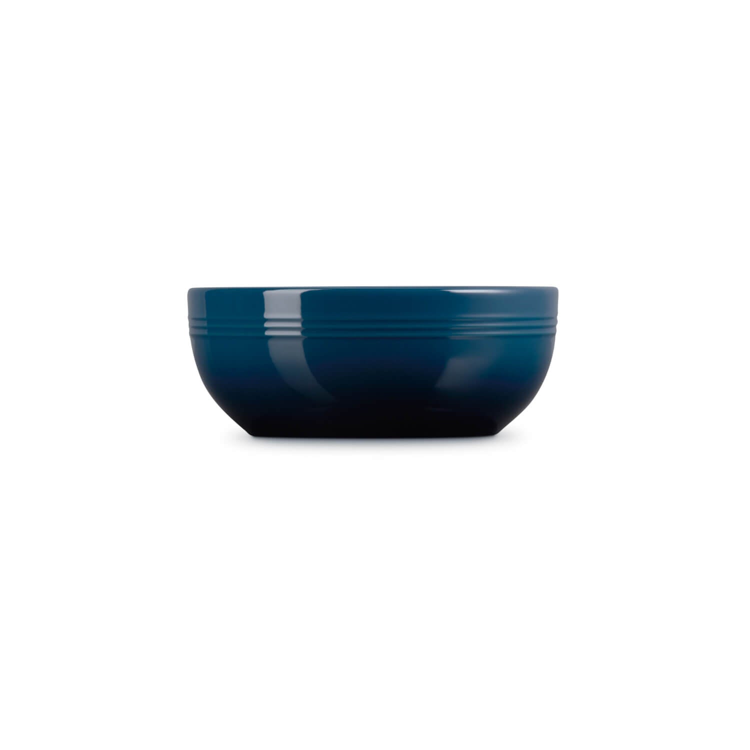 Buy Le Creuset | 16cm Stoneware Round Coupe Cereal Bowl - Nuit ...