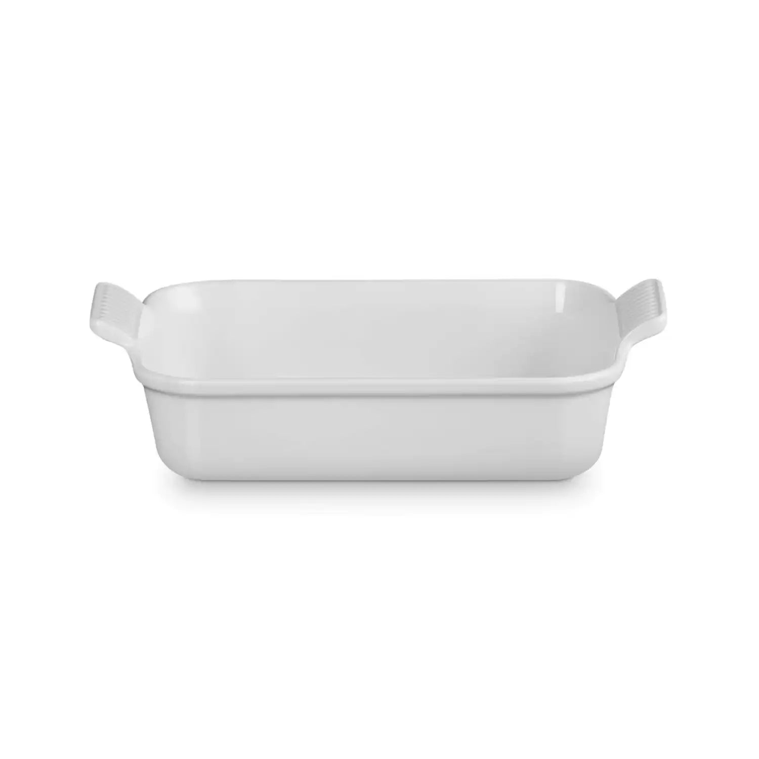 Buy Le Creuset | 26cm Stoneware Deep Rectangular Dish - White – Potters ...