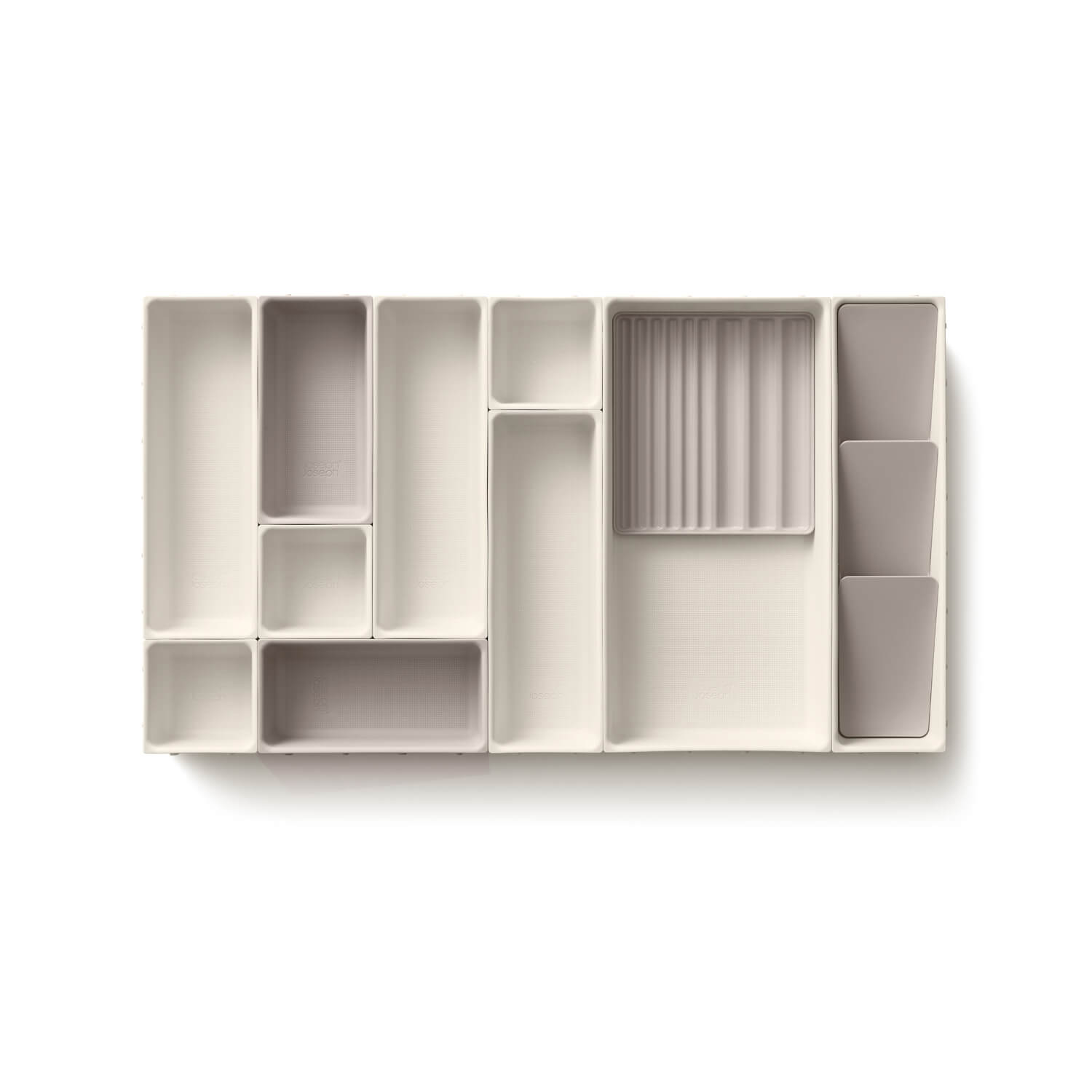 Buy Joseph Joseph | Viva 12-Piece Make-Up Drawer Organiser Set - Shell ...