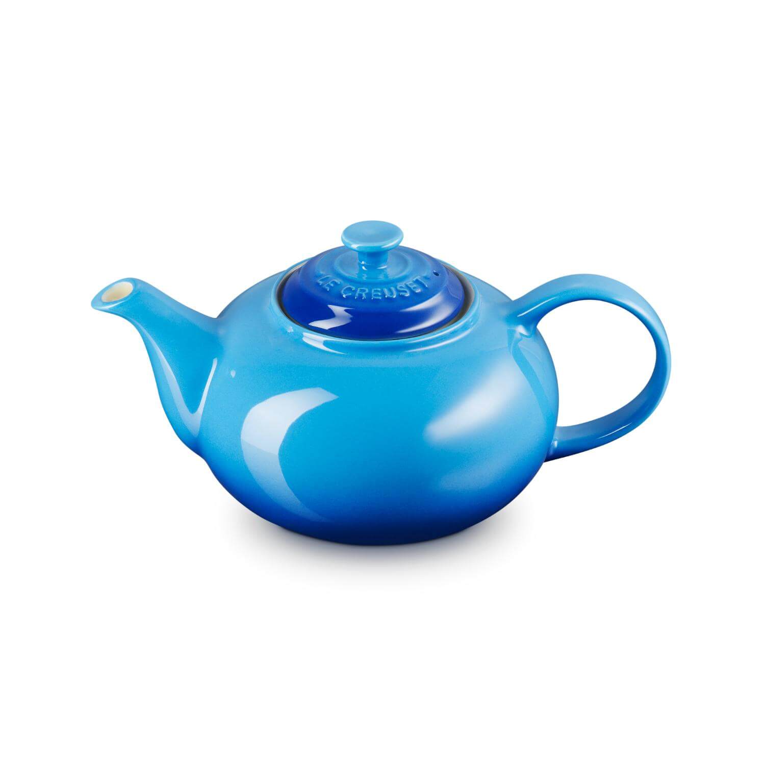 Buy Le Creuset | Stoneware Classic Teapot - Azure – Potters Cookshop