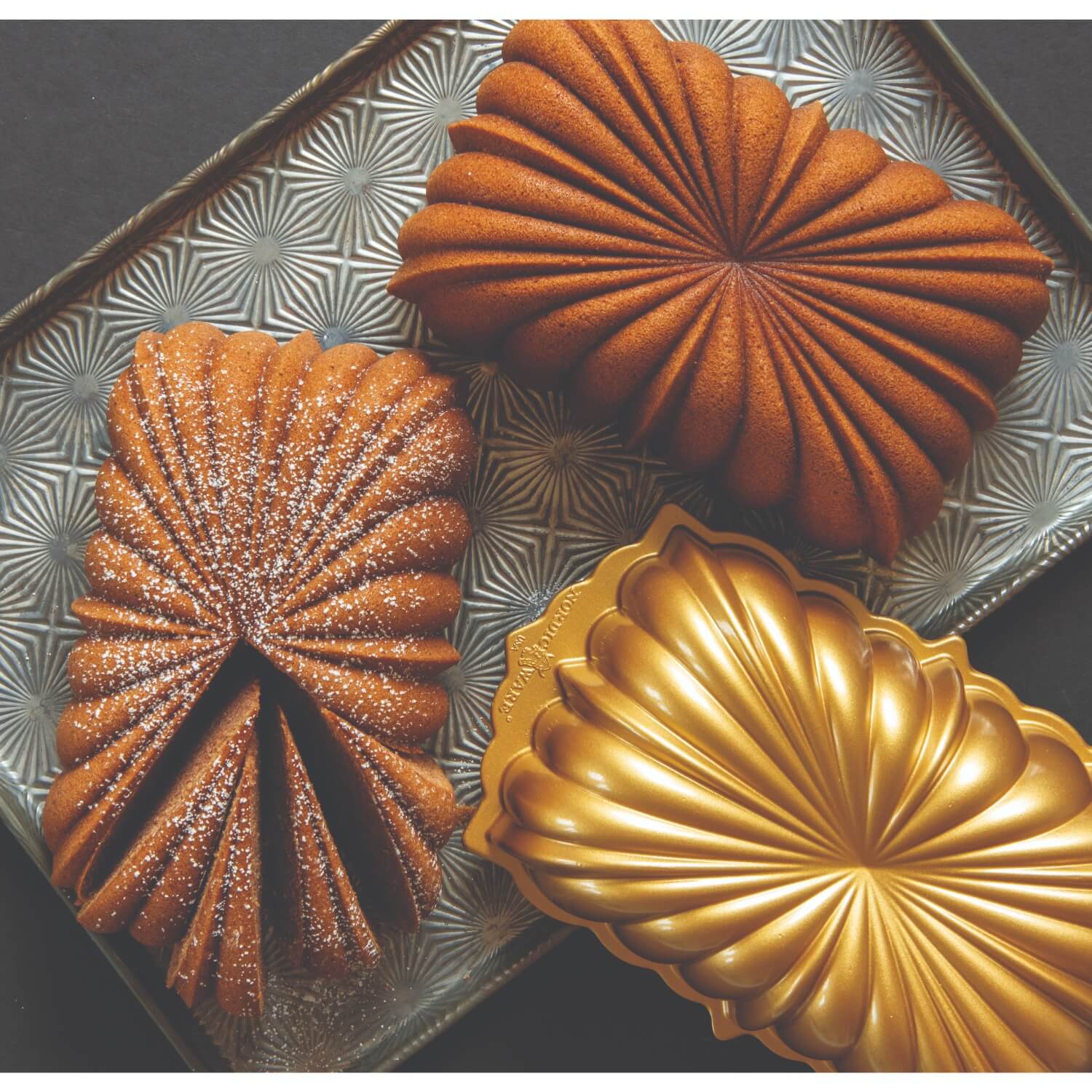 Buy Nordic Ware | Fluted Loaf Pan - Gold – Potters Cookshop