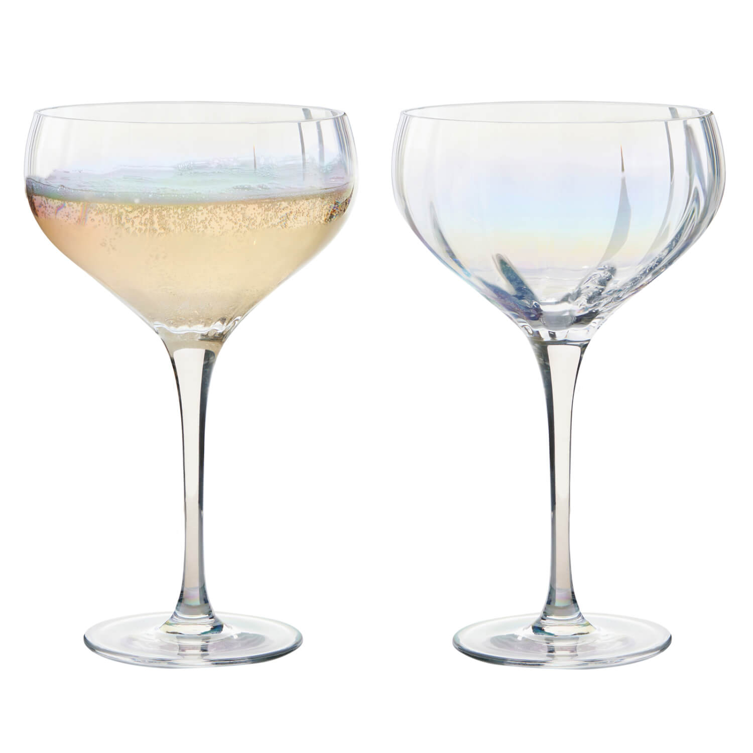 Buy Anton Studio Designs | 2-Piece 400ml Champagne Saucers - Palazzo – Potters Cookshop