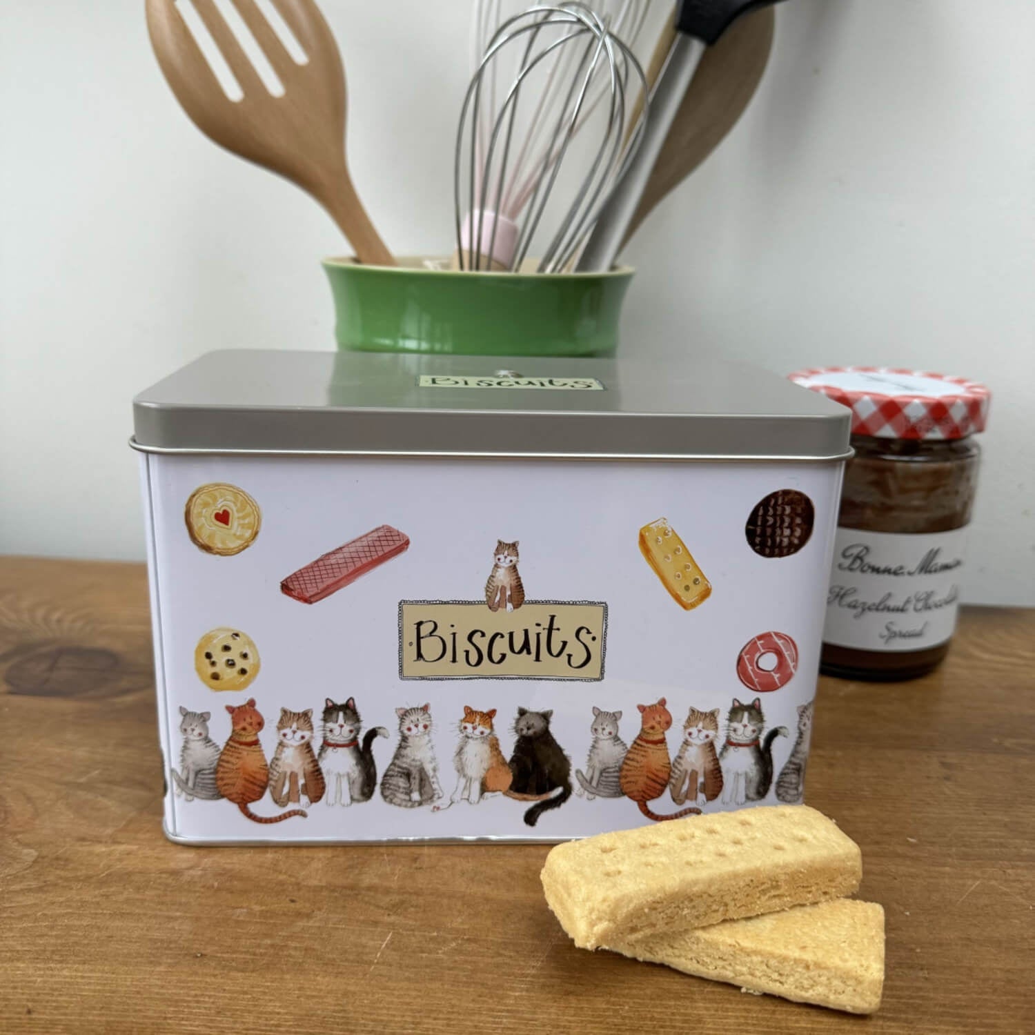 Buy Alex Clark | Biscuit Tin - Marvellous Moggies – Potters Cookshop