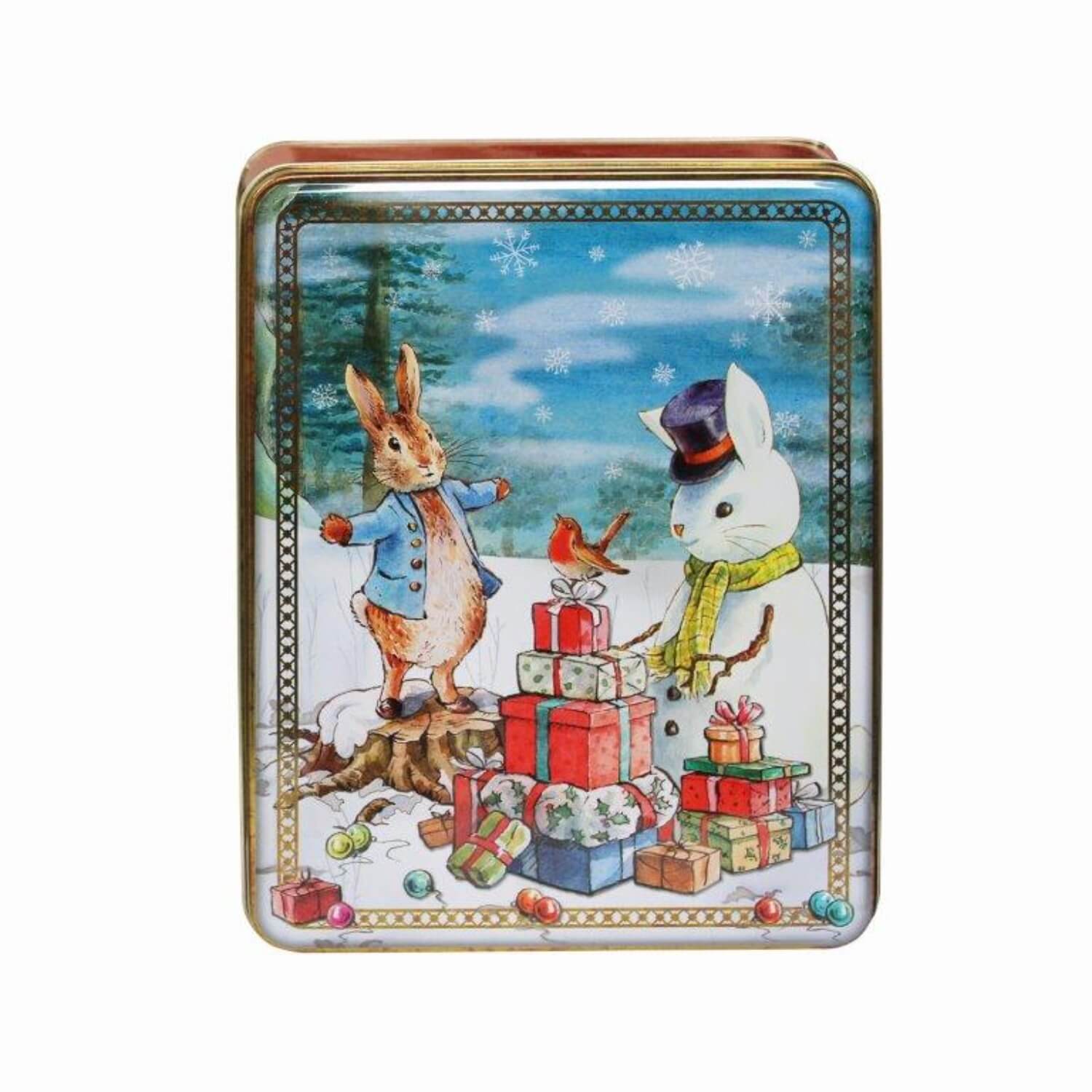 Buy Peter Rabbit | Christmas Deep Rectangular Tin – Potters Cookshop