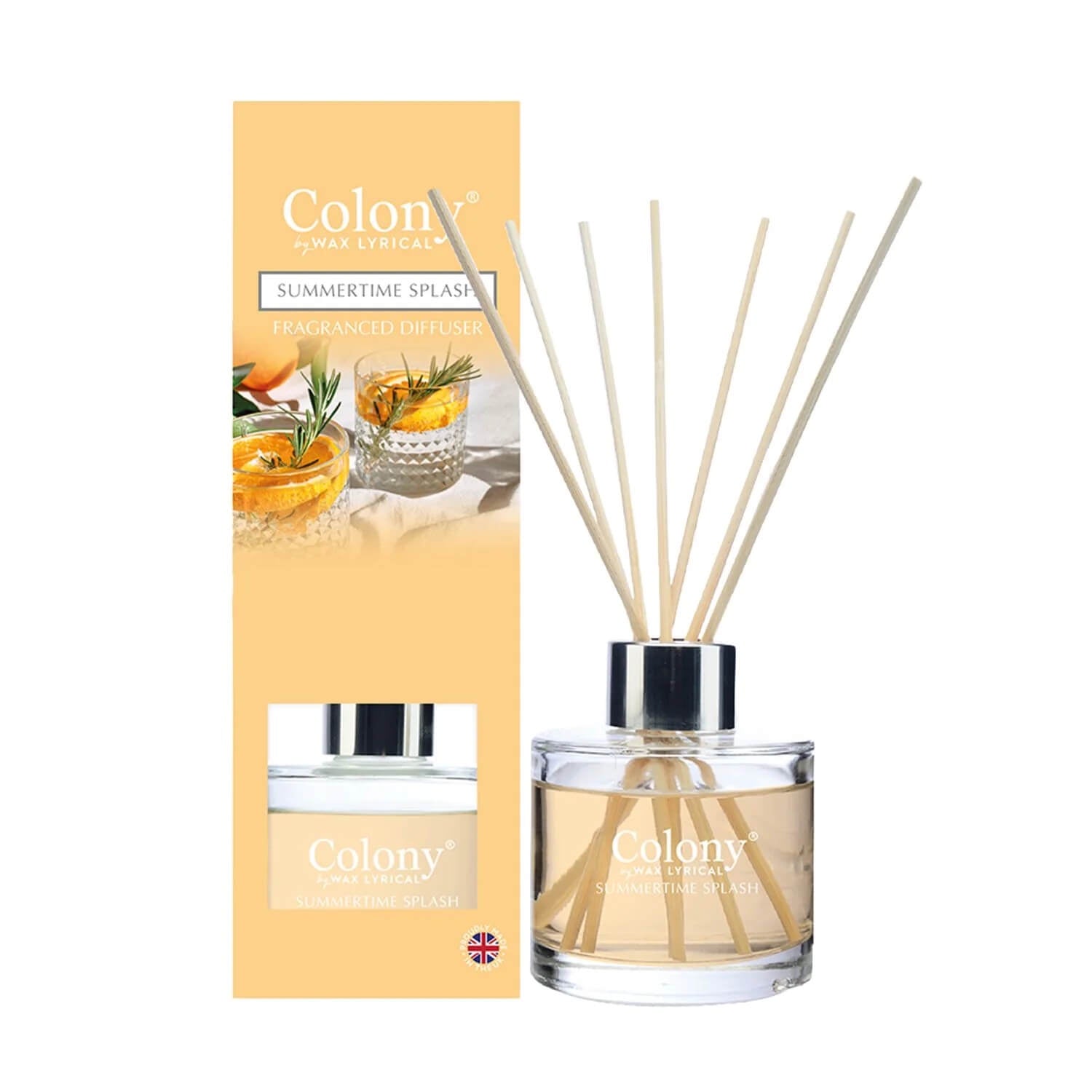 Buy Wax Lyrical | Colony 200ml Reed Diffuser - Summertime Splash ...