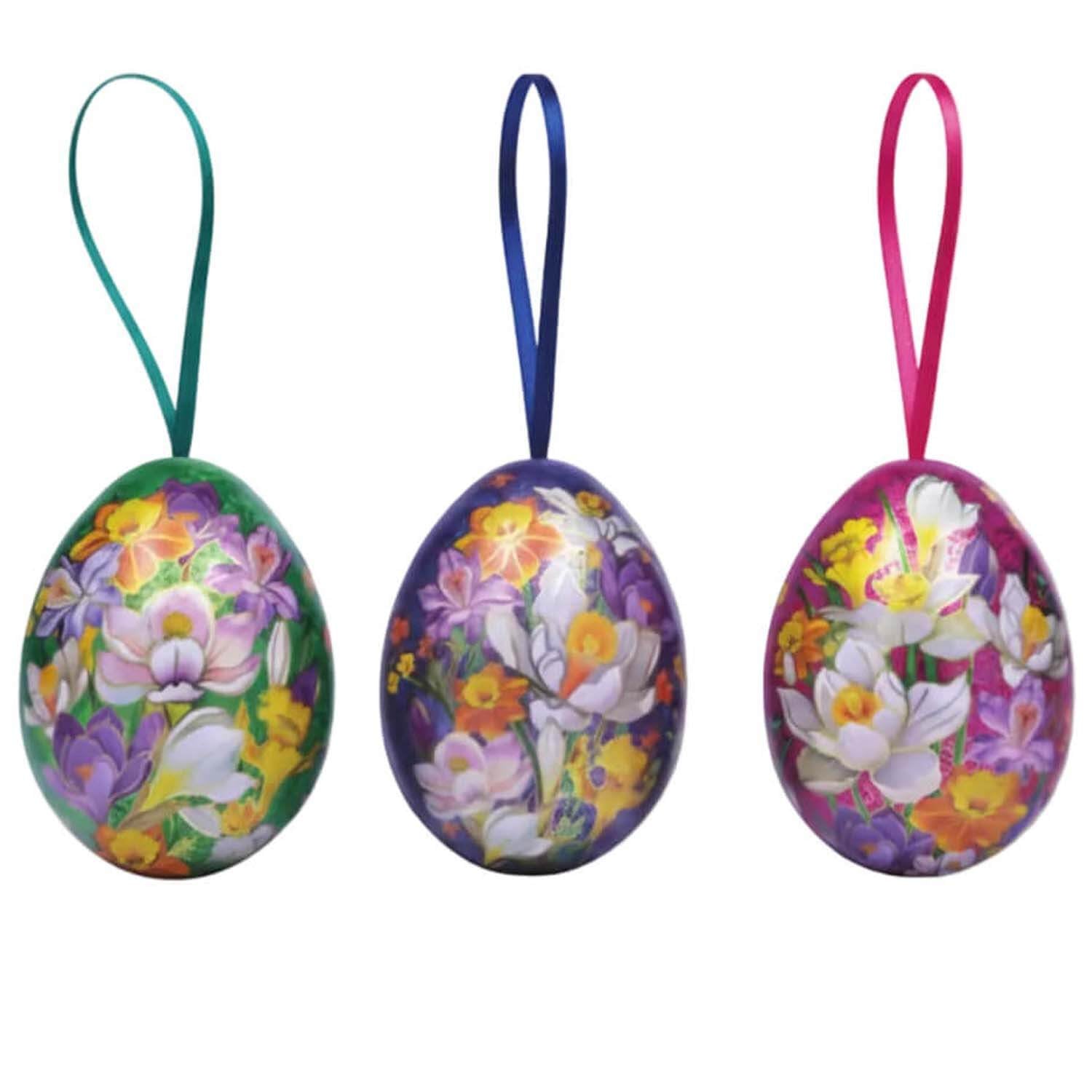 Buy Elite Tins | Cloisonné Mini Hanging Egg Shaped Tin - Assorted ...