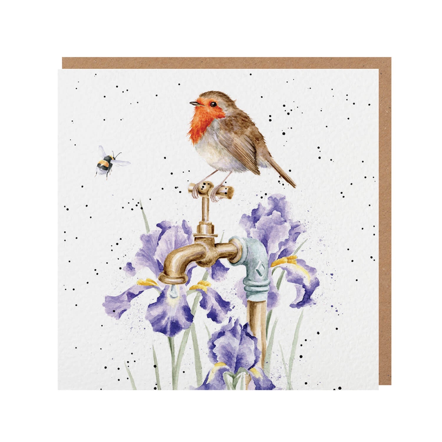 Buy Wrendale Designs | by Hannah Dale 'Gardeners Guest' Card - Robin ...