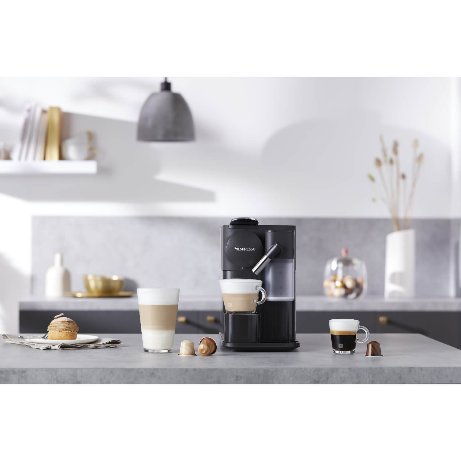 Buy De'Longhi | EN510B Nespresso Lattissima One Coffee Machine - Black ...