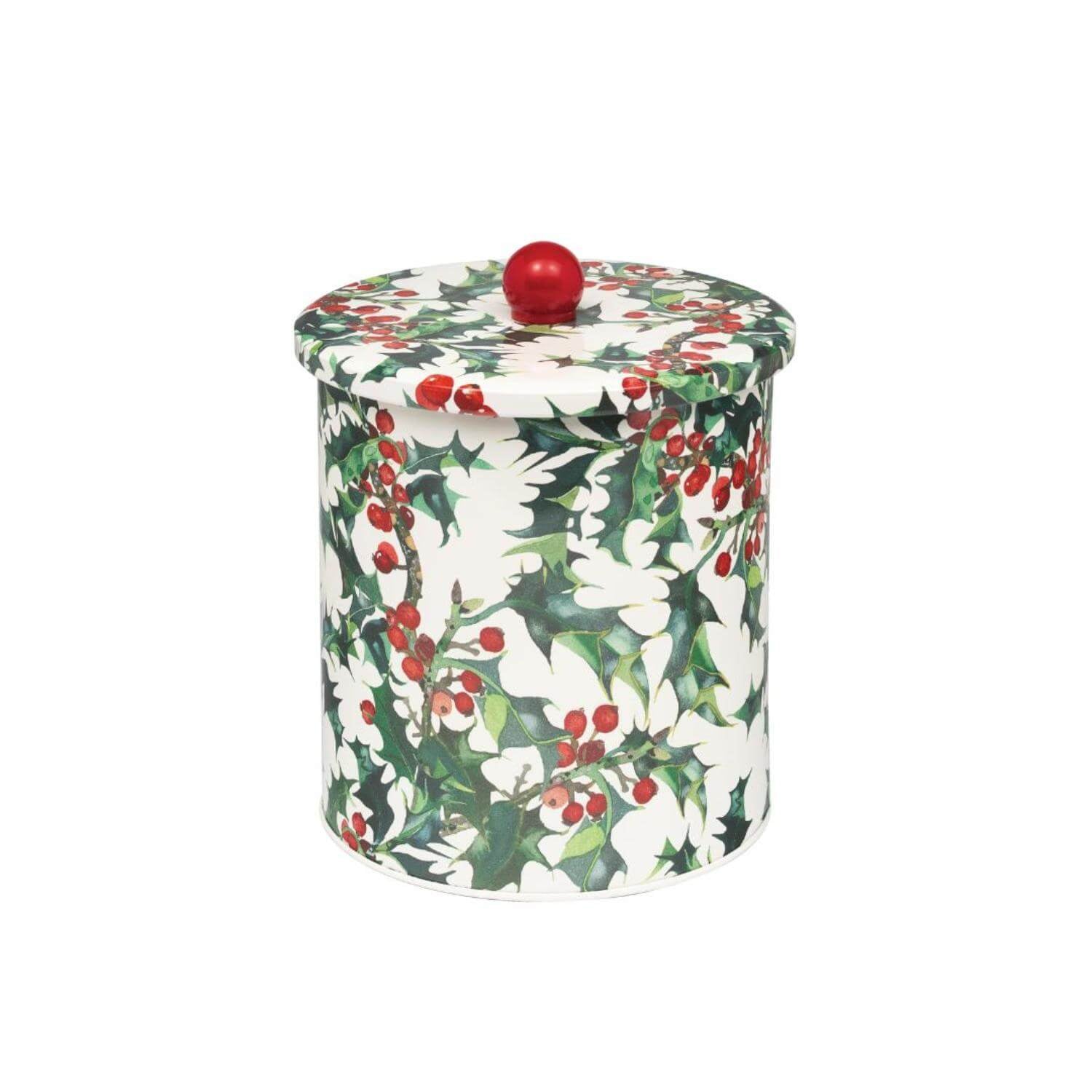 Buy Emma Bridgewater | Christmas Biscuit Barrel - Holly – Potters Cookshop