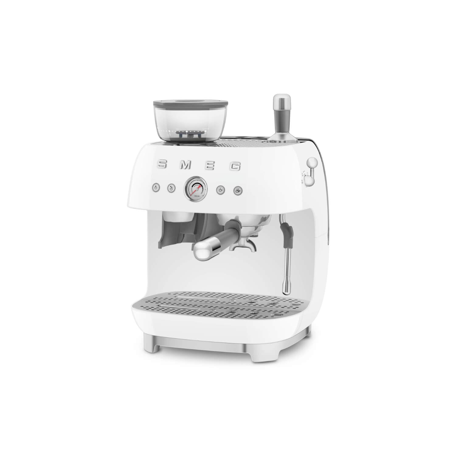 Buy Smeg | EGF03 Manual Espresso Coffee Machine - White – Potters Cookshop
