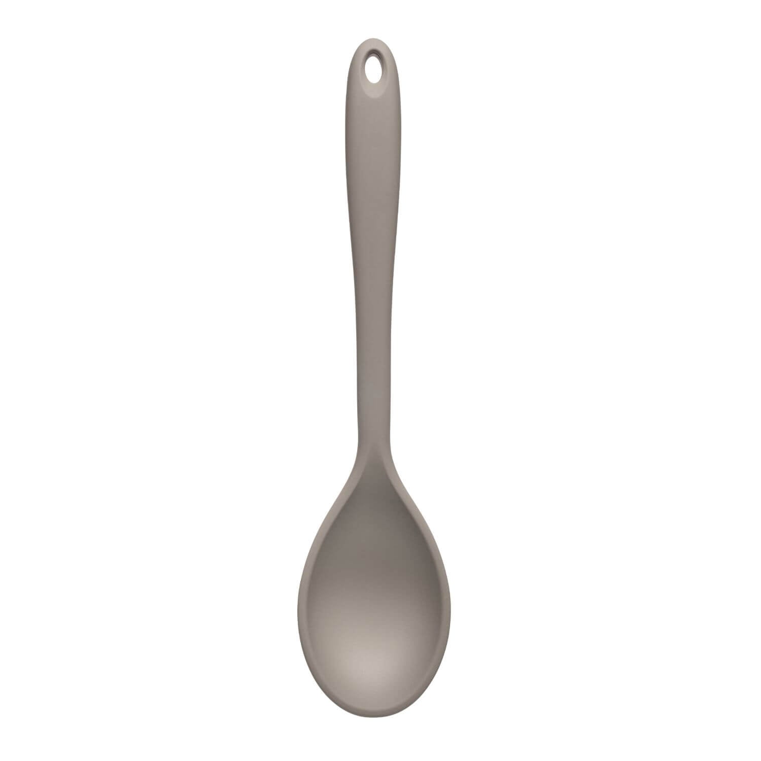 Buy Fusion | Twist Silicone Solid Spoon - Grey – Potters Cookshop