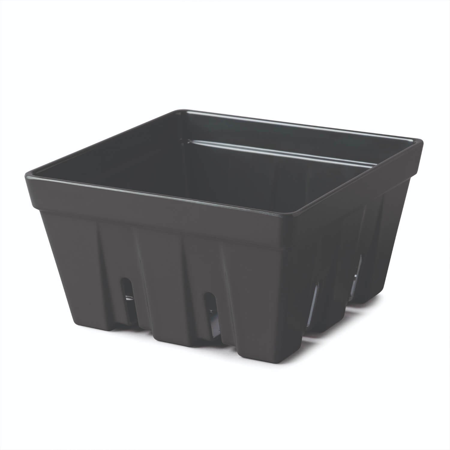 Buy Zeal | 19cm Melamine Berry Box & Colander - Dark Grey – Potters ...