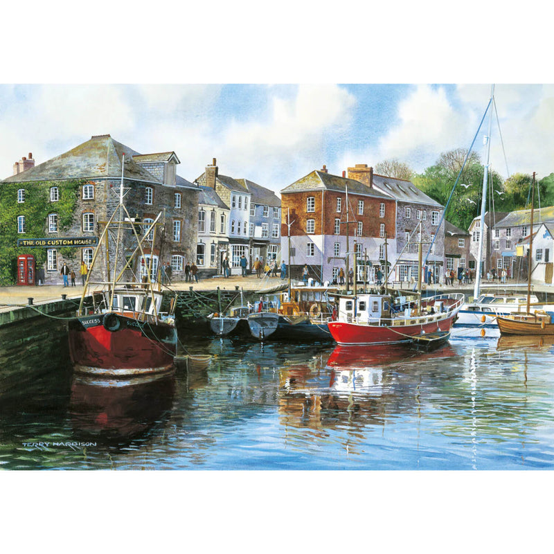Buy Gibsons | Puzzle 4 x 500 Piece - Cornwall By The Sea – Potters Cookshop