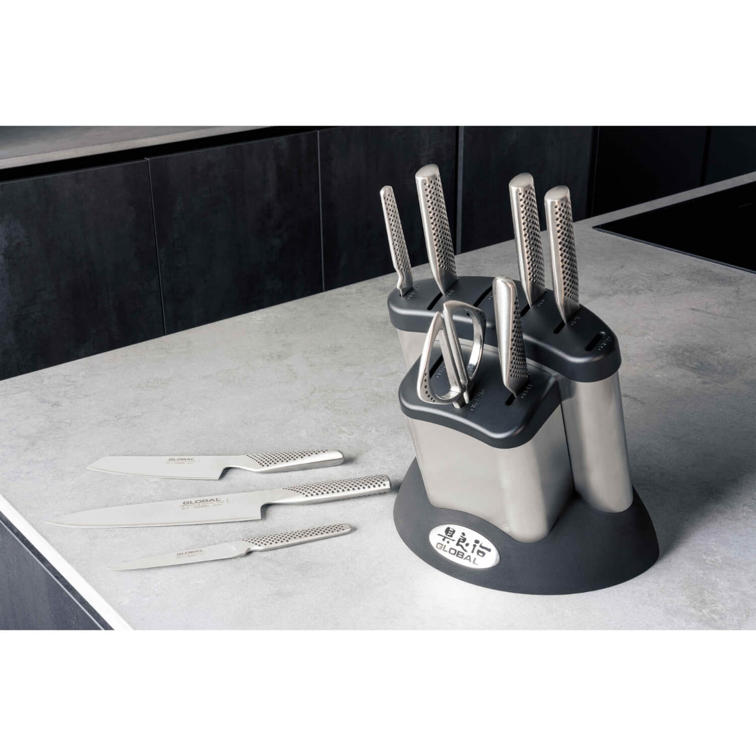Buy Global | G-636/10B 10 Piece Knife Block Set – Potters Cookshop