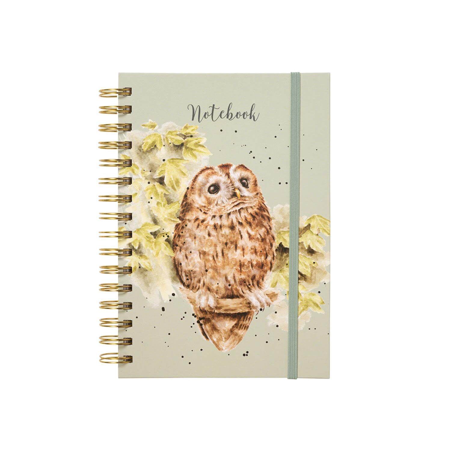 Buy Wrendale Designs | A5 Spiral Notebook - Treetops - Owl – Potters ...