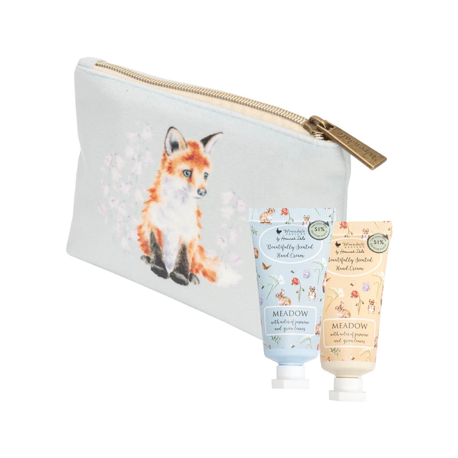 Buy Wrendale | Mini Hand Creams & Gift Pouch - Meadow - Rabbit & Fox ...