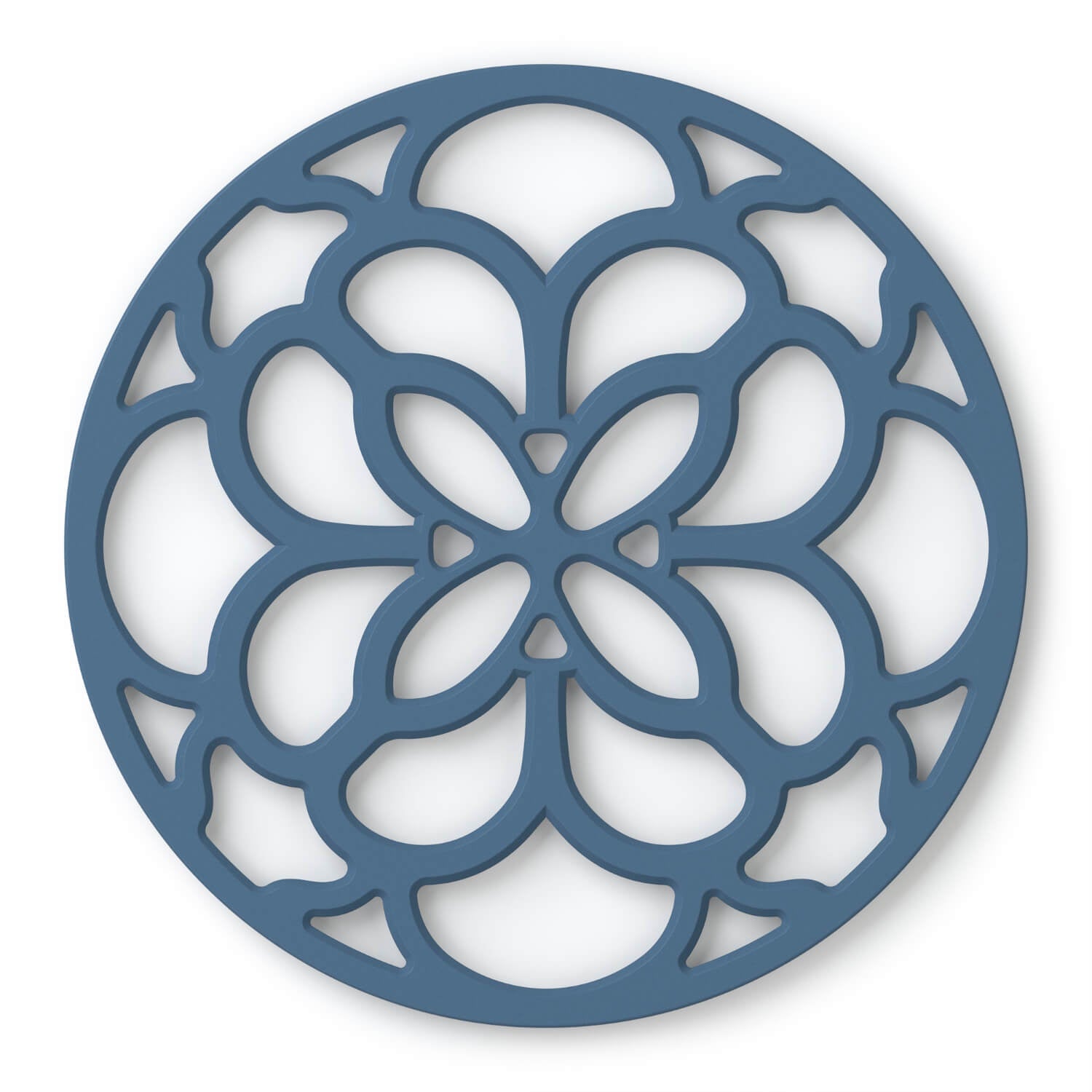 Buy Zeal | 18cm Silicone Circular Trivet Mat - Provence Blue – Potters ...