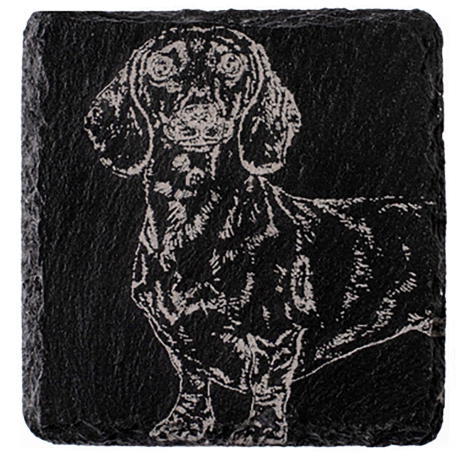 Buy Selbrae House | Slate Coaster - Dachshund – Potters Cookshop