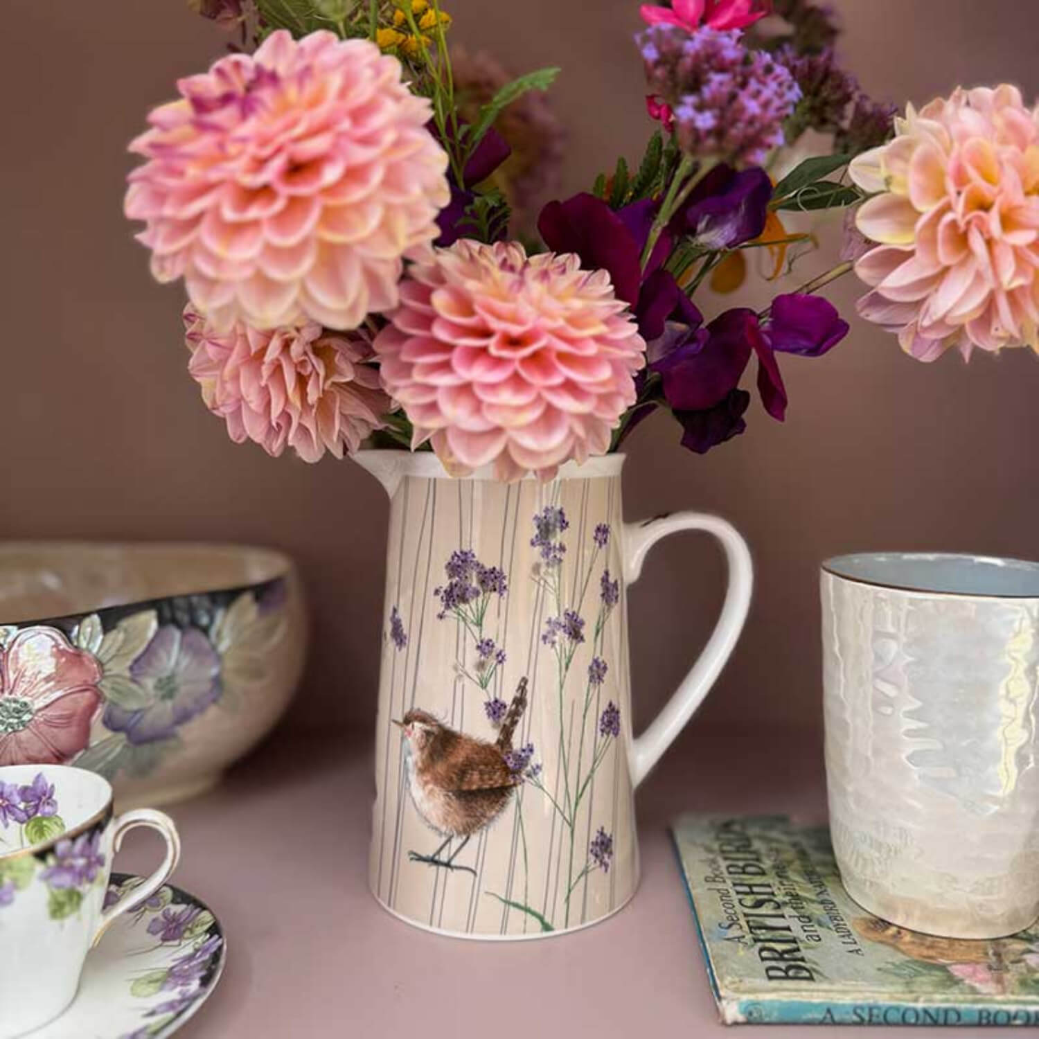 Buy Alex Clark | New Bone China 500ml Serving Jug - Wren And Verbena ...
