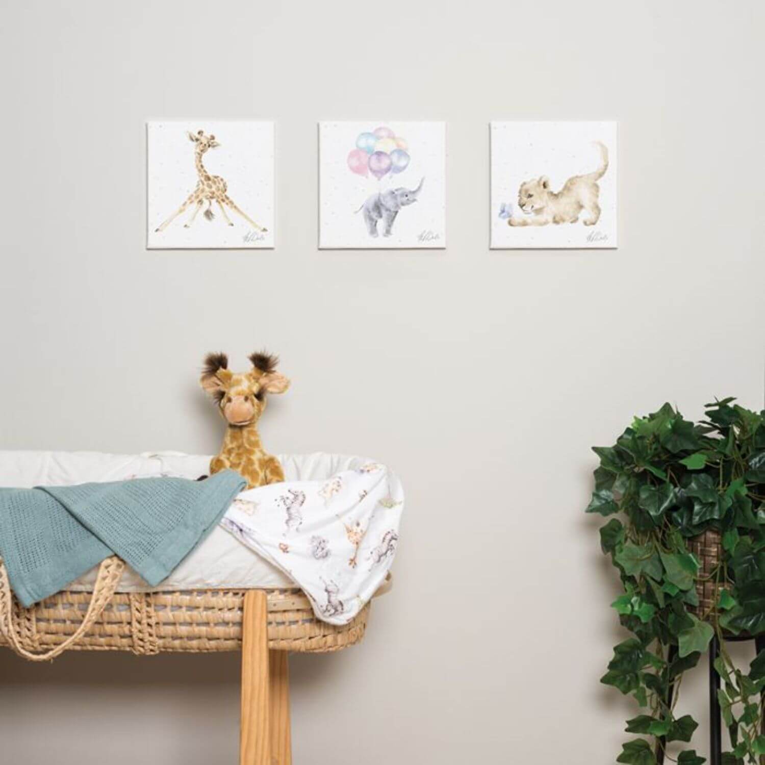 Buy Wrendale Designs | Little Wren Small Canvas - Up And Away – Potters ...
