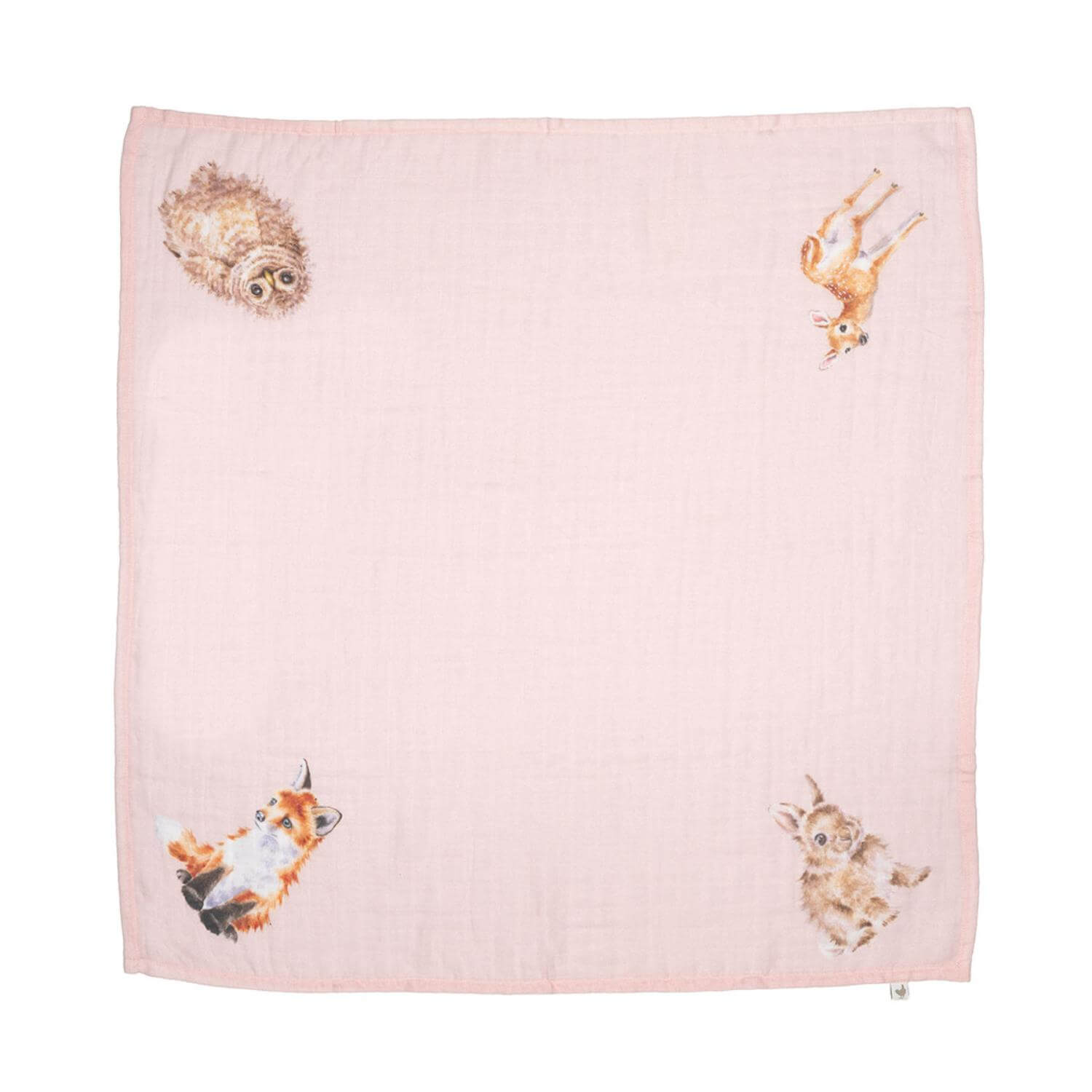 Buy Wrendale Designs | Little Wren Muslin Gift Set - Little Forest ...
