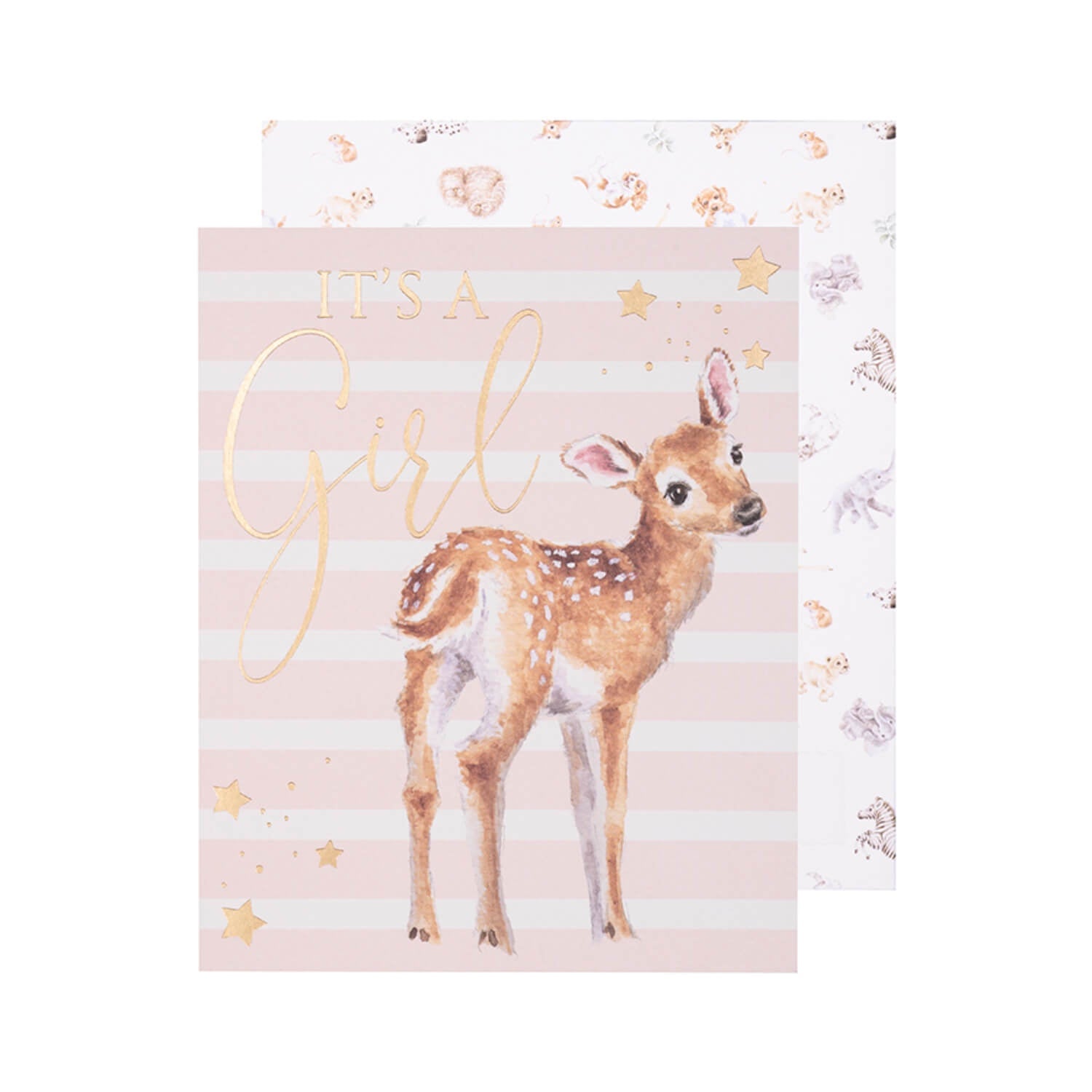 Buy Wrendale Designs | Little Wren Card - Loved Deerly - It's A Girl ...