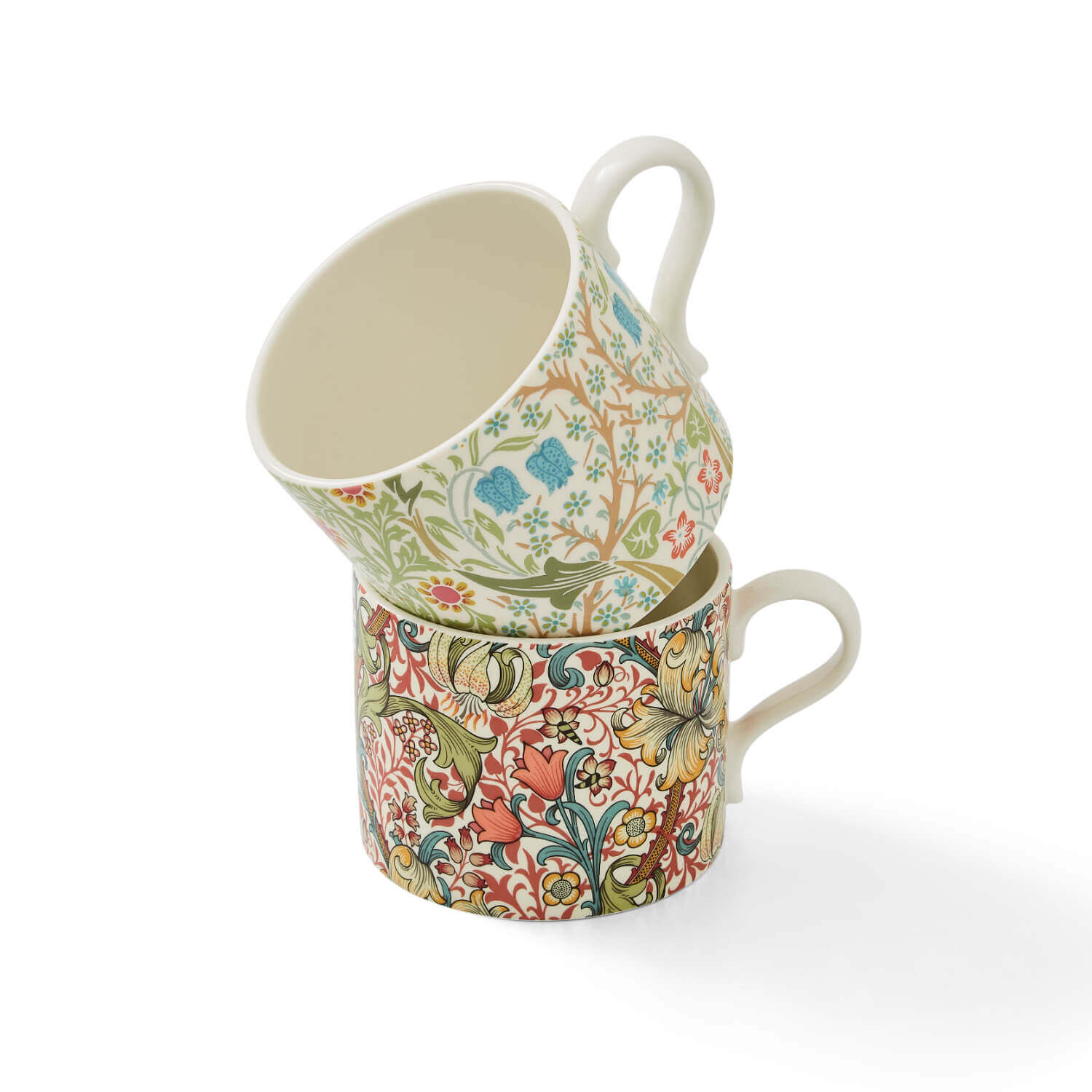 Buy Morris & Co | 2 piece 340ml Porcelain Mug Set - Blackthorn & Lily ...