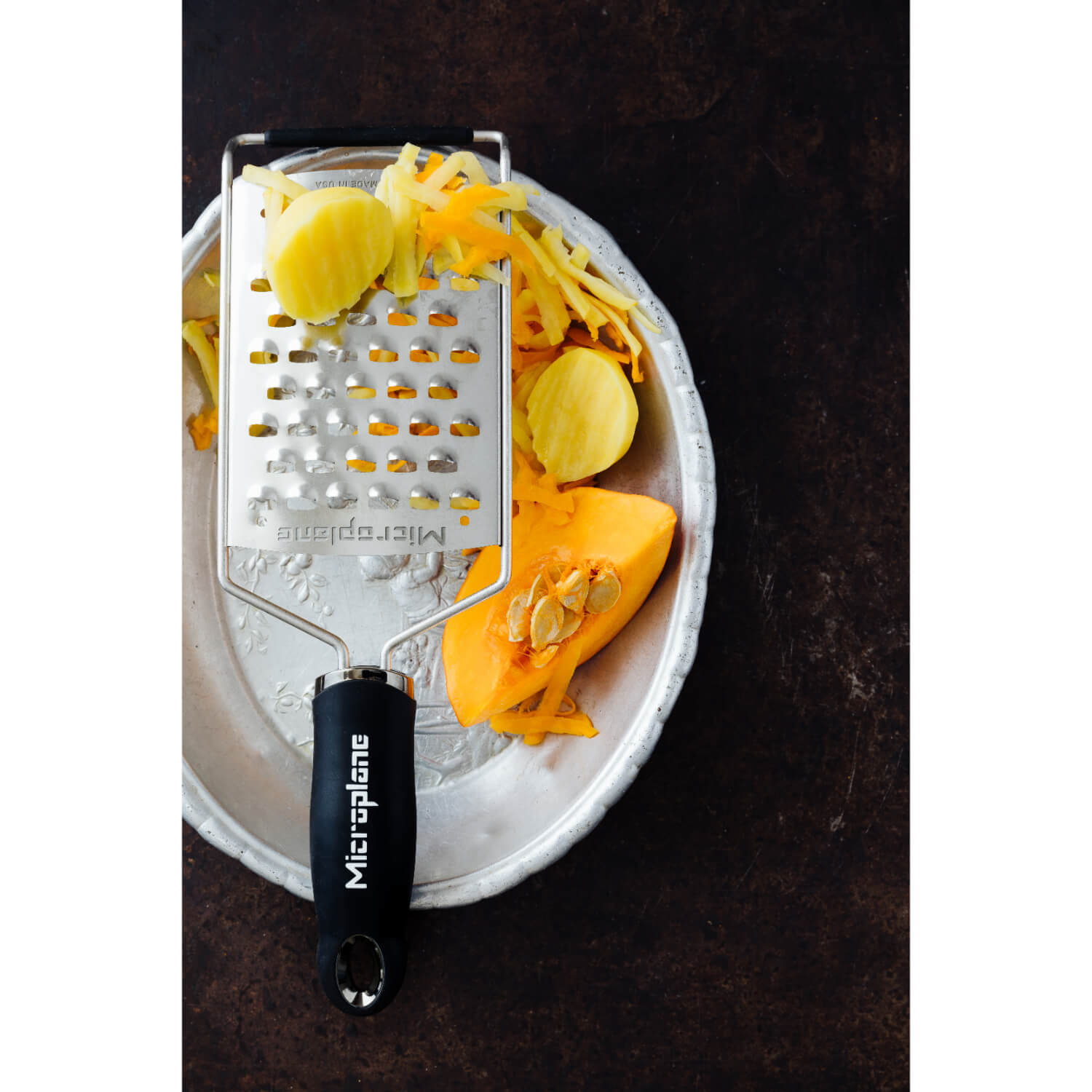 Buy Microplane | Gourmet Series Ultra Coarse Grater - Black – Potters ...