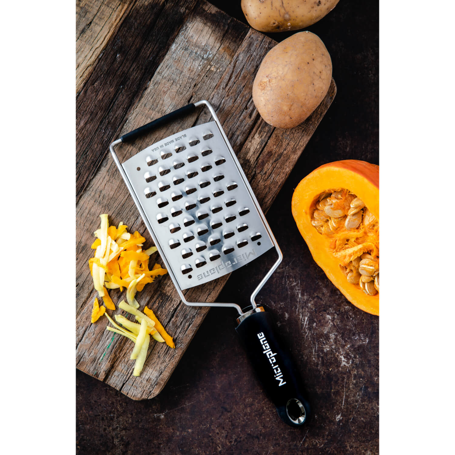 Buy Microplane | Gourmet Series Ultra Coarse Grater - Black – Potters ...