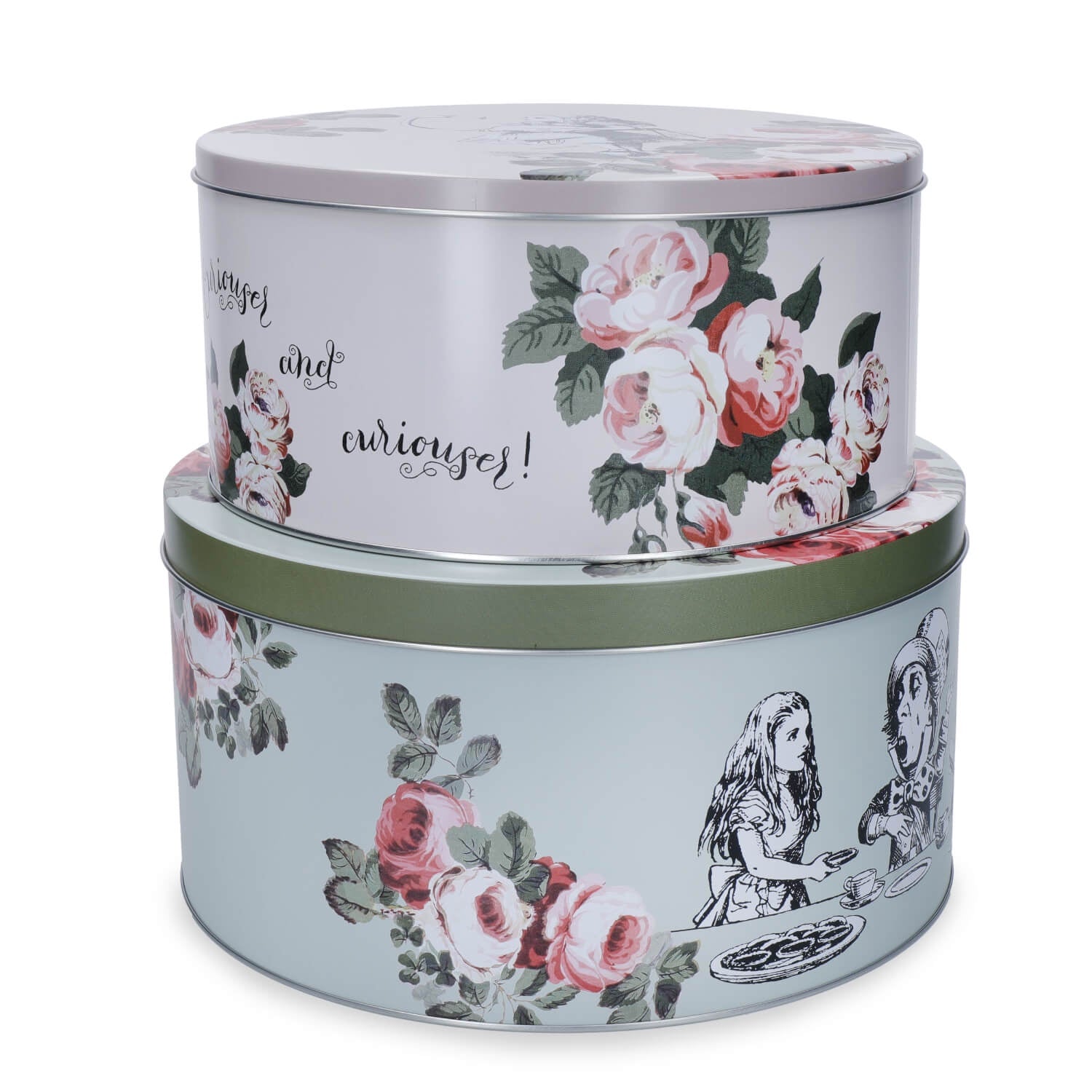 Buy Mikasa V&A | Alice In Wonderland Cake Tins - Set Of 2 – Potters ...